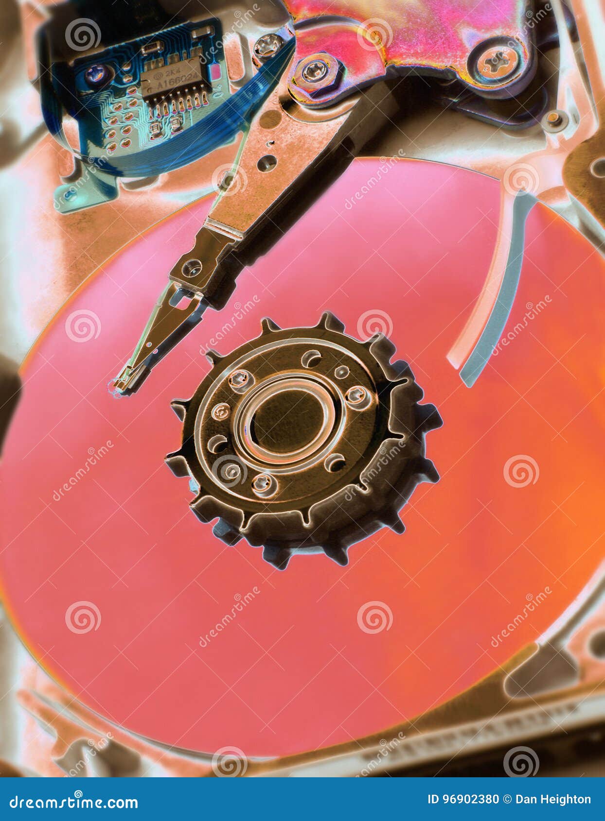 Computer hard disc drive stock photo. Image of information - 96902380