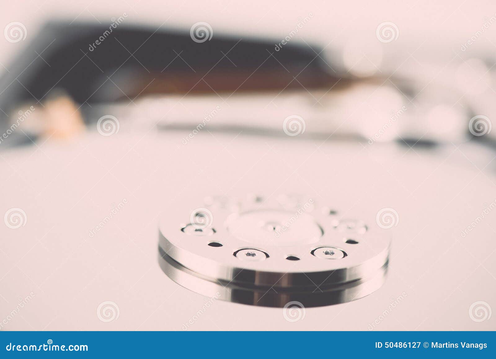 Computer Hard Disk Drive - Retro Vintage Effect Stock Image - Image of ...