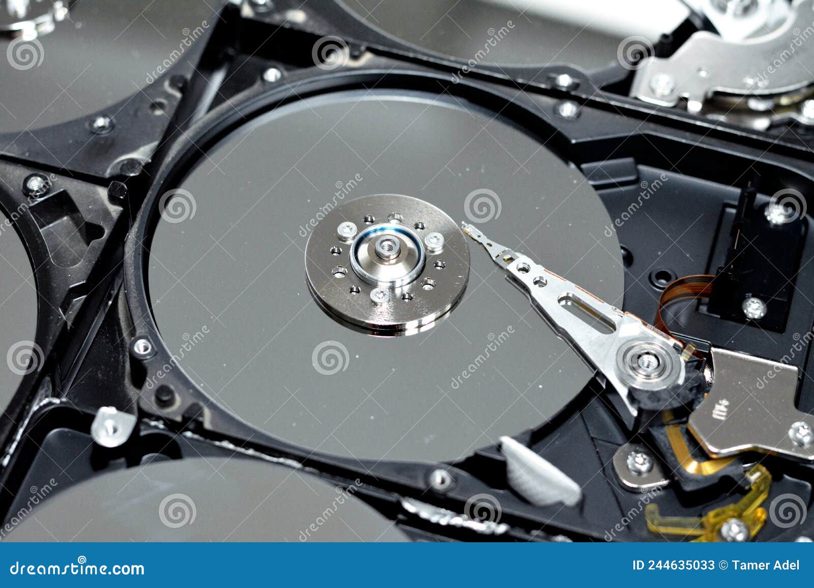 Computer Hard Disk Drive Storage Memory, Repair Broken Computer Part ...