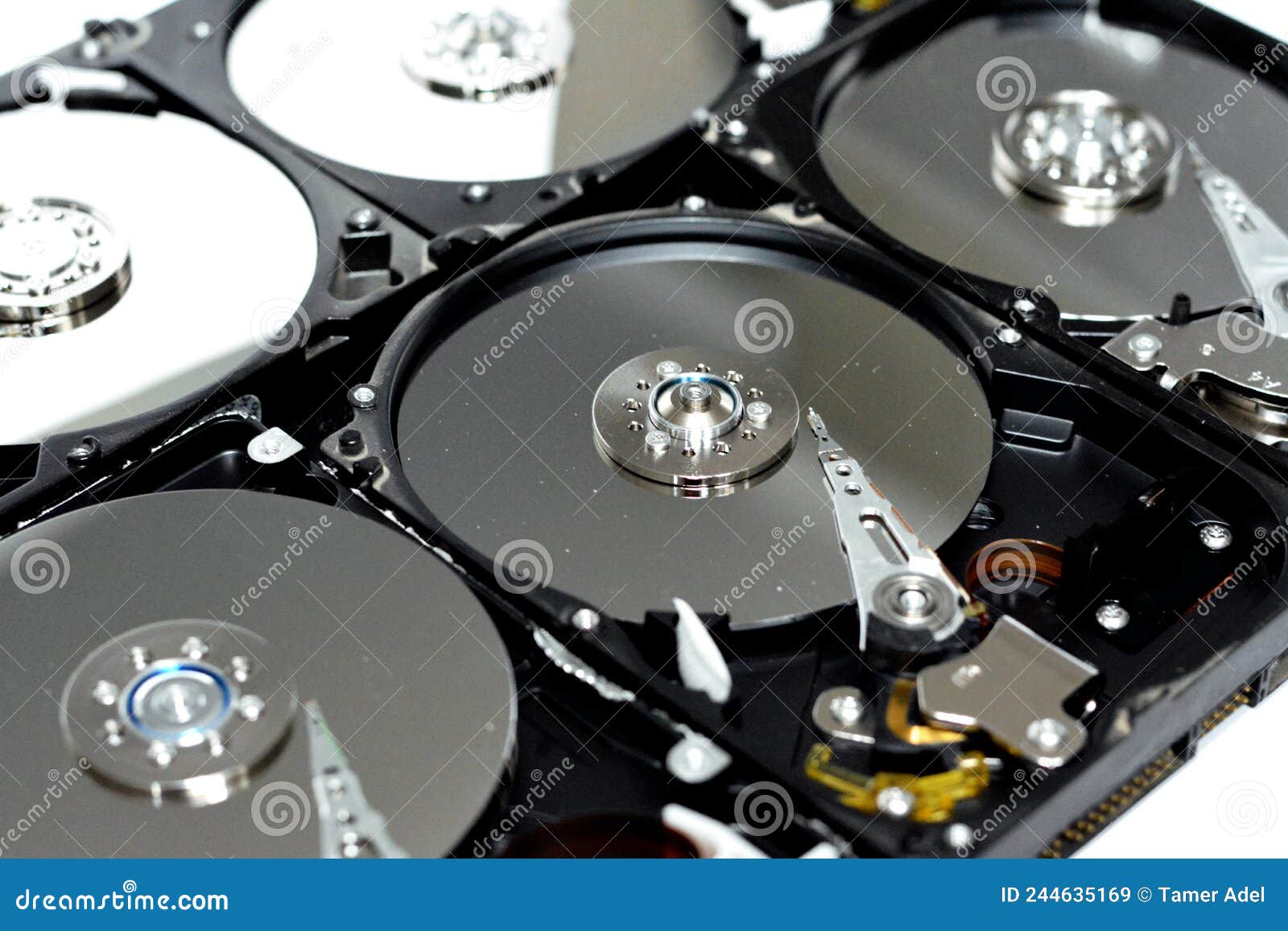 Computer Hard Disk Drive Storage Memory, Repair Broken Computer Part ...