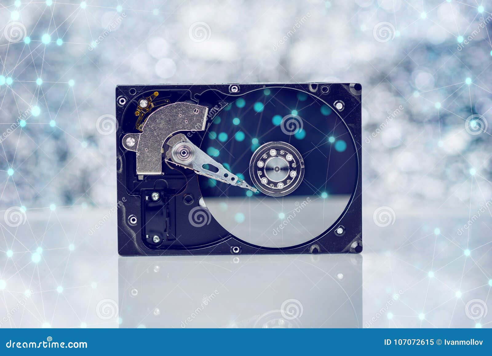 Computer Hard Disk on Light Background Stock Image - Image of detail ... Computer Hard Disk on Light Background Stock Image - Image of detail ...