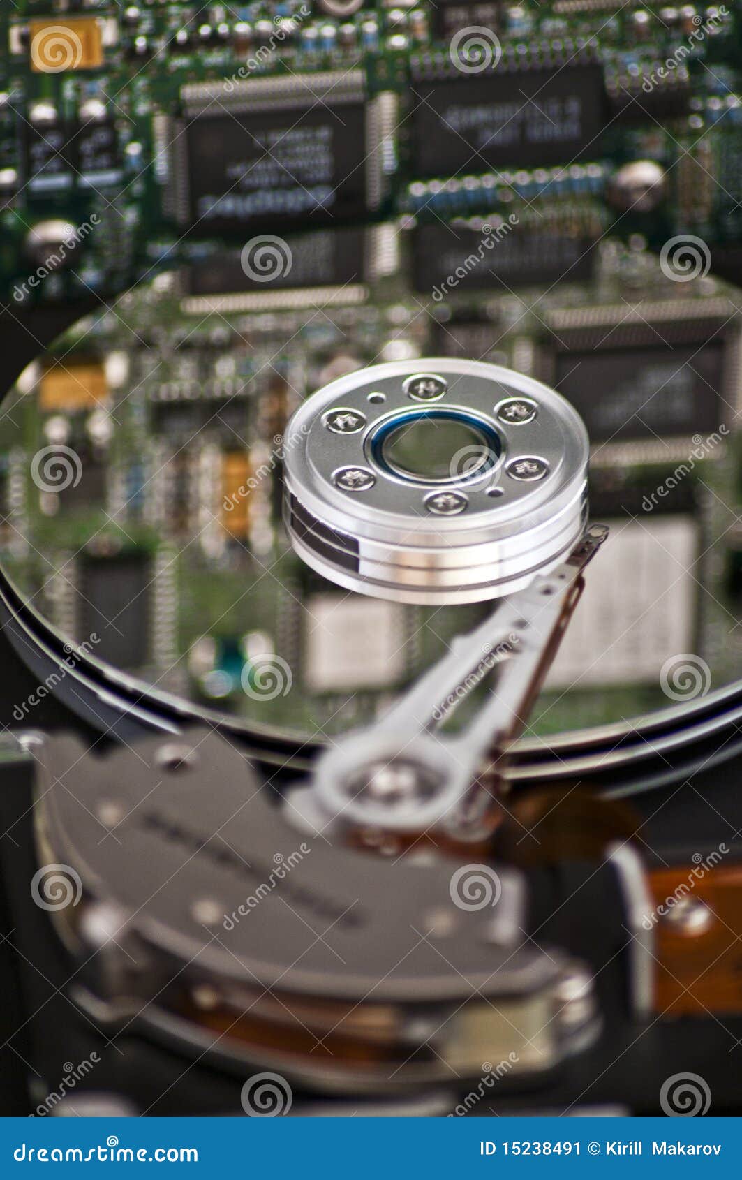 Computer hard drive stock image. Image of industry, film - 15238491