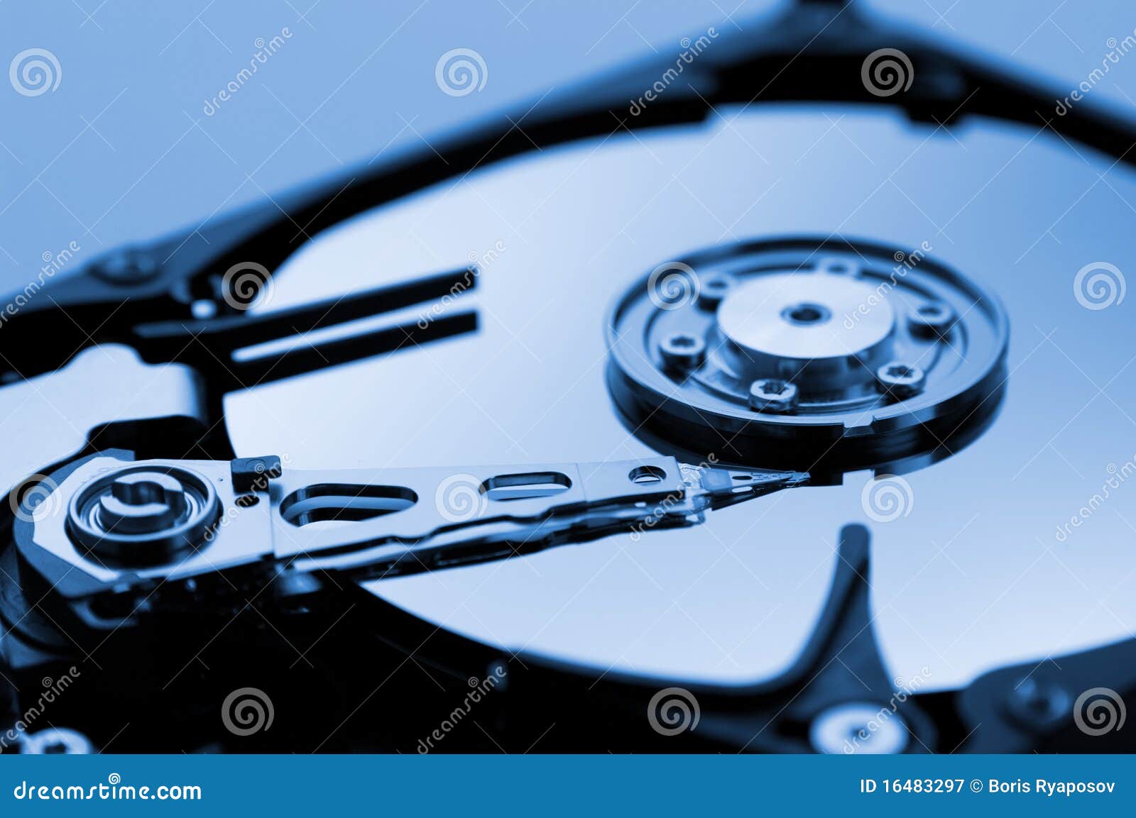Computer hard drive stock image. Image of closeup, disk - 16483297