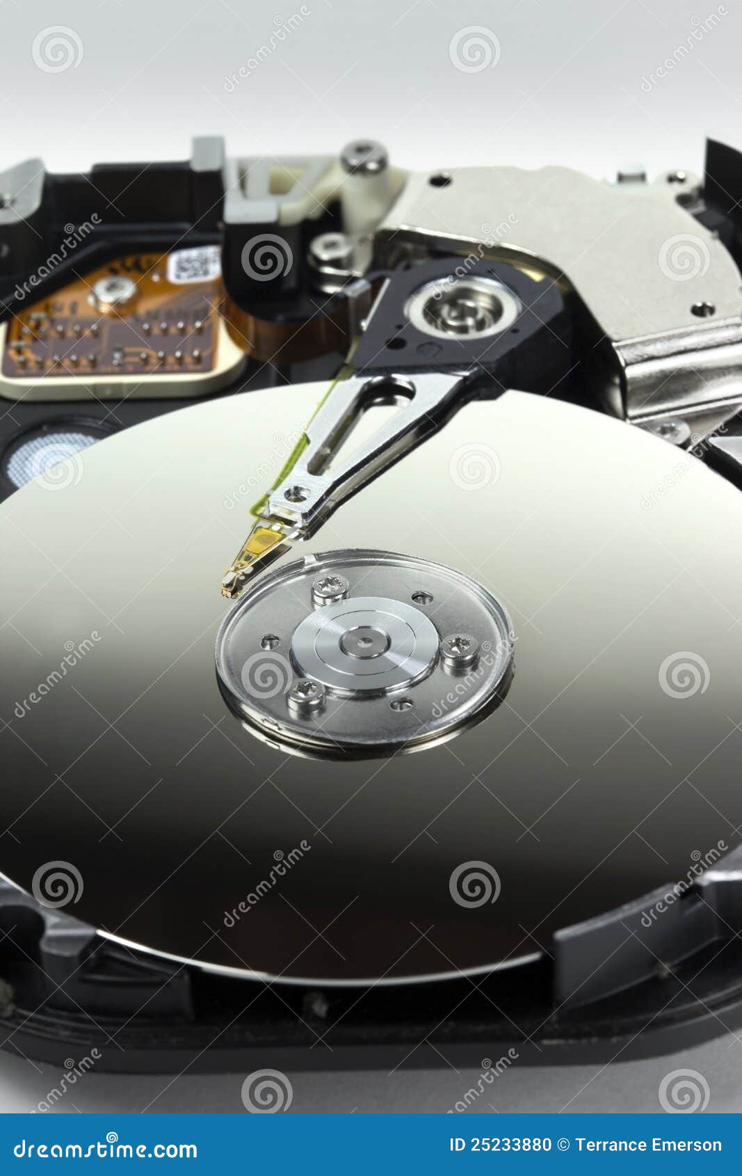 Computer Hard Drive stock photo. Image of head, peripheral - 25233880