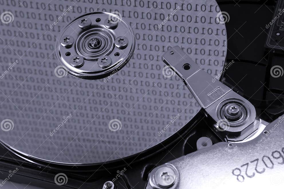 Computer hard drive stock image. Image of modern, internal - 2991347