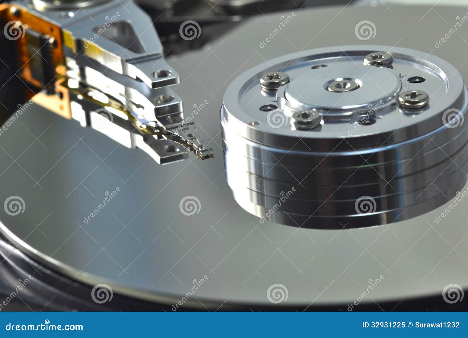 Computer Hard Drive stock image. Image of drive, industry - 32931225