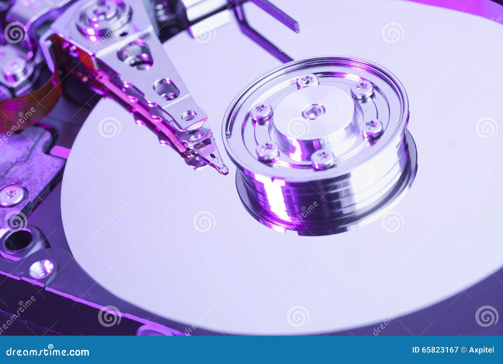 Computer hard drive stock image. Image of disc, binary - 65823167