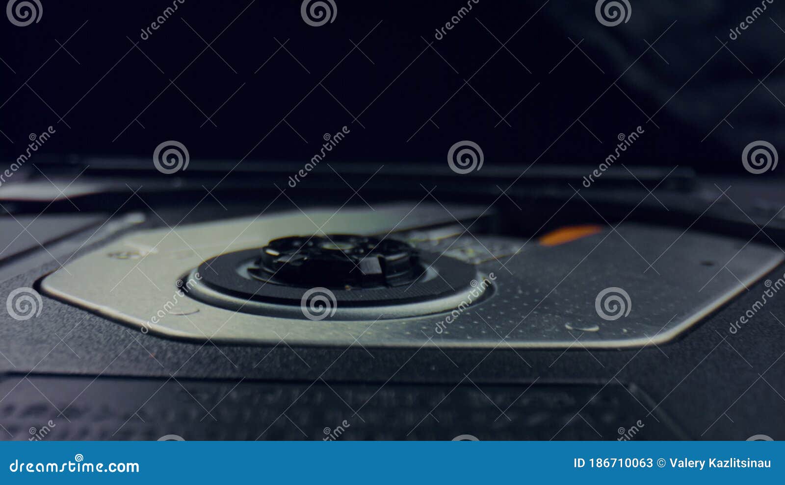 Computer Hard Drive Disk in Detail. Closeup Computer Hard Disk Inside ...