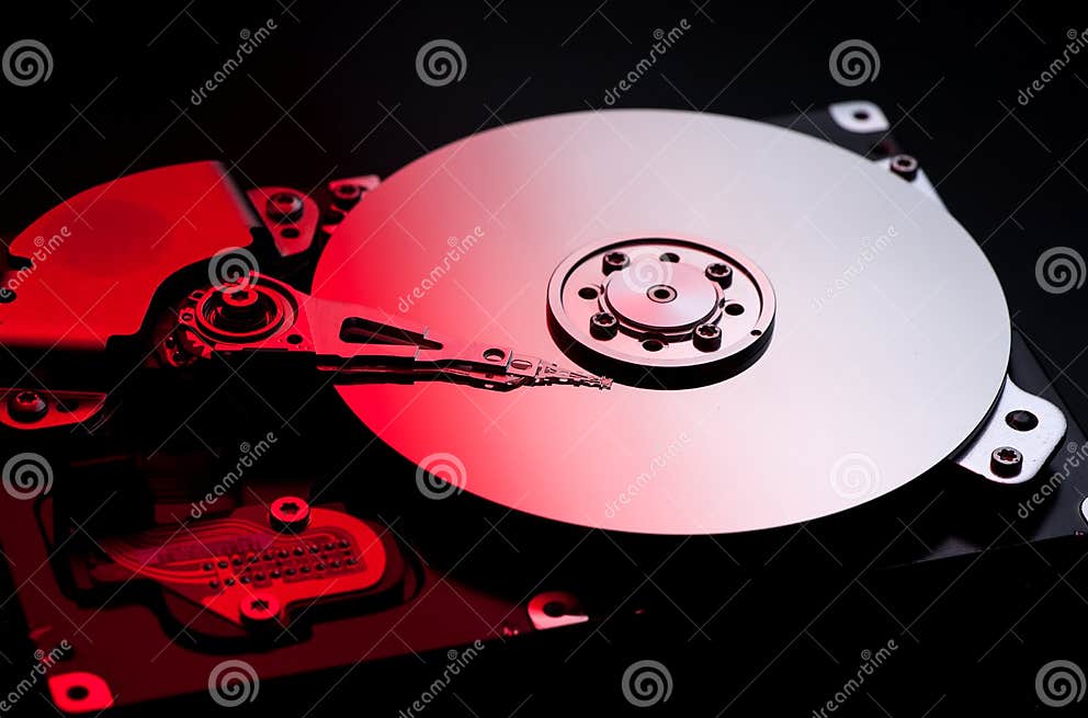 Computer Hard Drive on Fire Stock Image - Image of fire, optical: 82287165