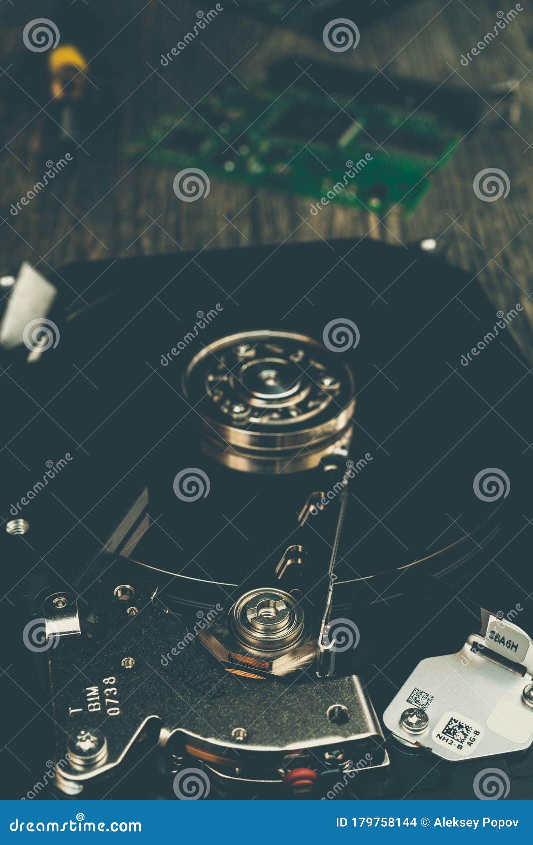Computer Hard Drive. Computer Repair Stock Photo - Image of hard ...
