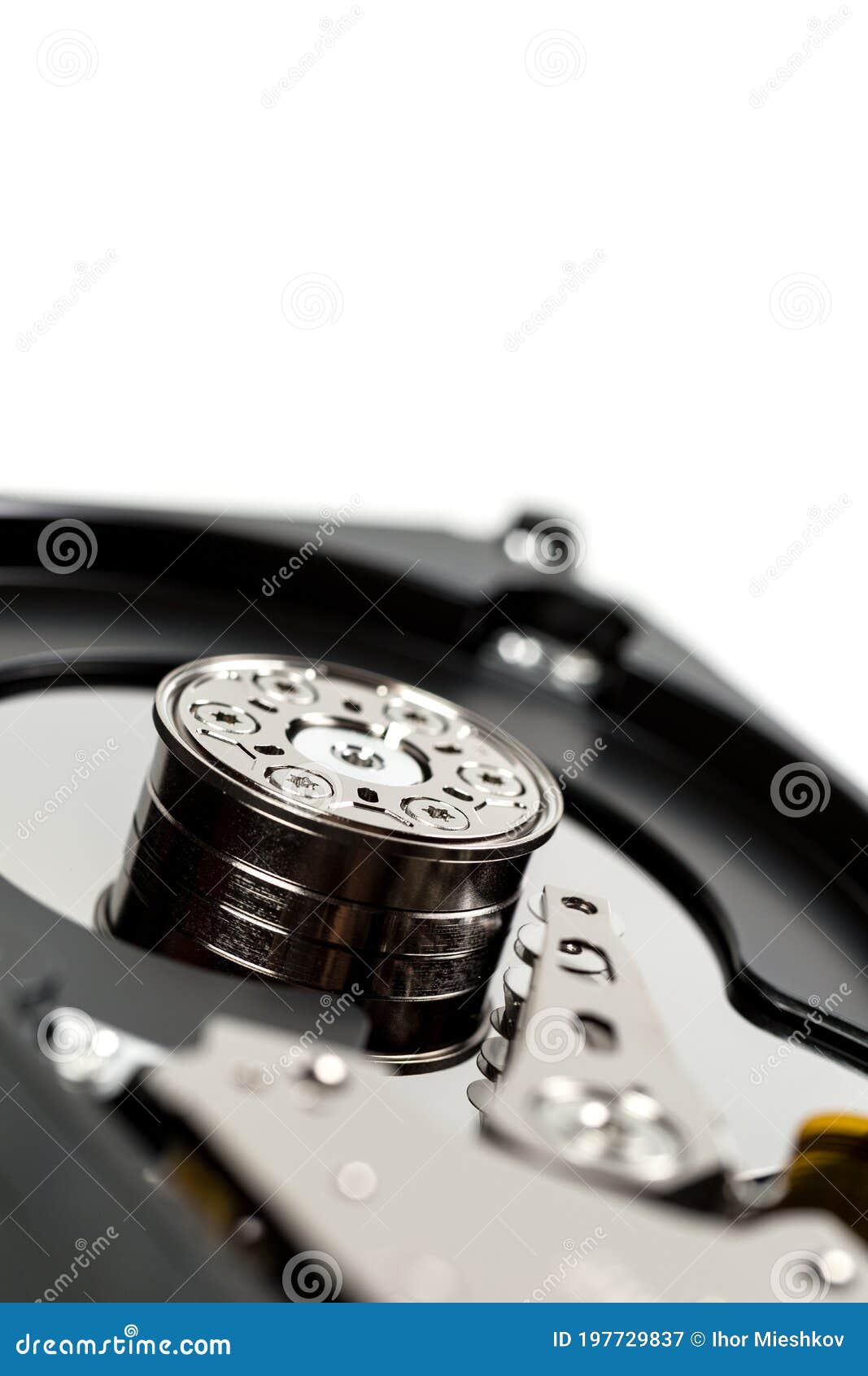 Computer Hard Drive for Storing Large Amounts of Information Stock ...