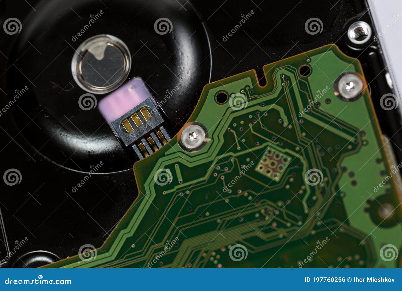 Computer Hard Drive for Storing Large Amounts of Information Stock ...