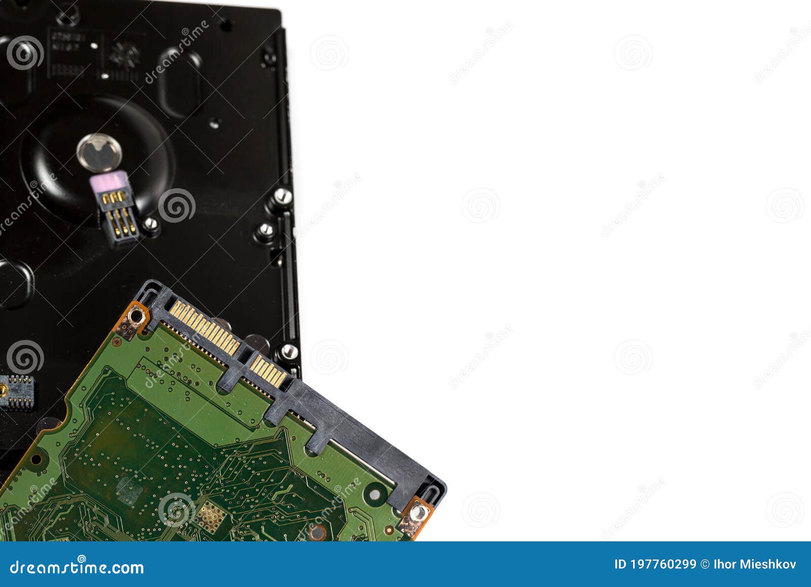 Computer Hard Drive for Storing Large Amounts of Information Stock ...