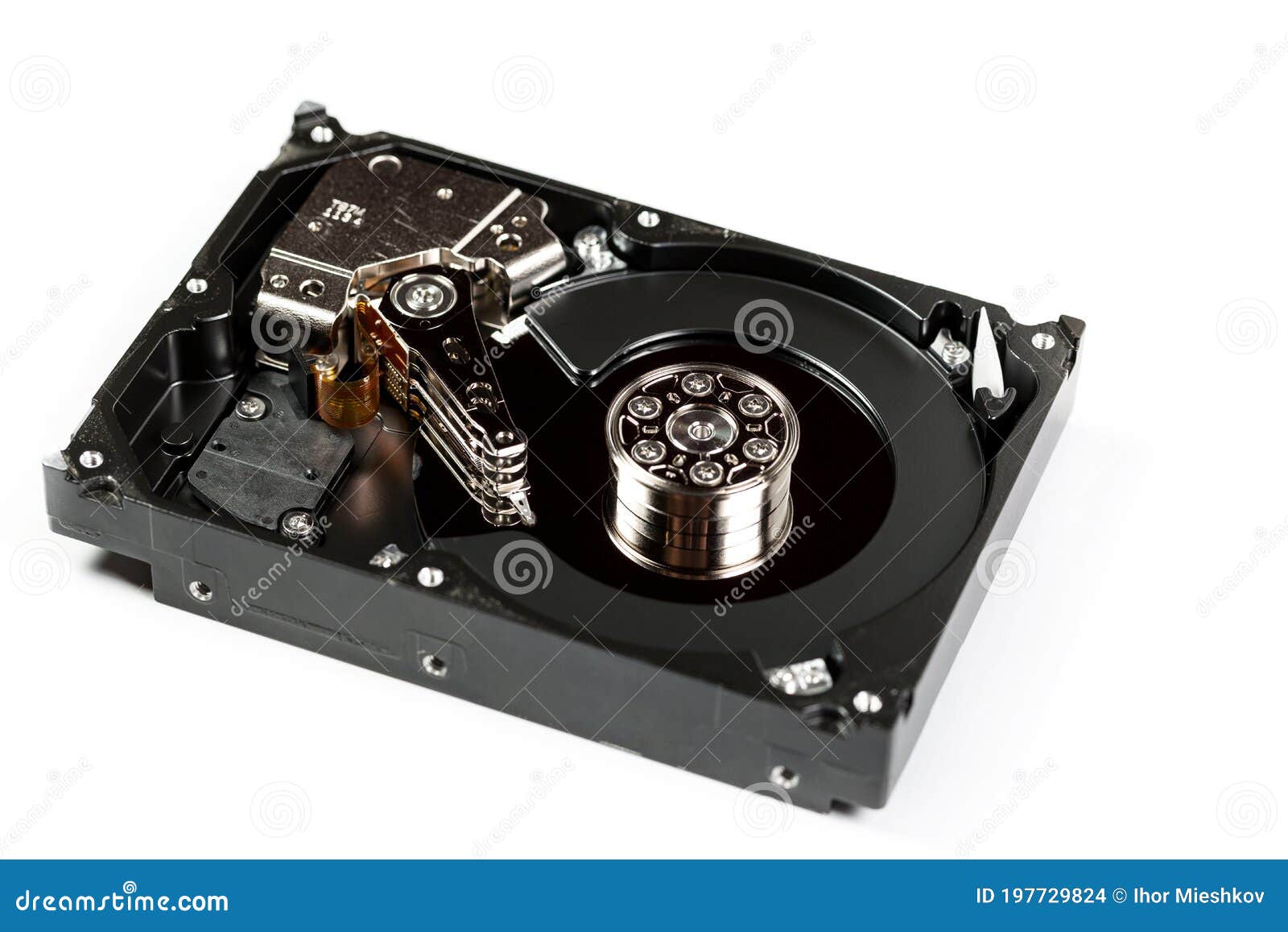 Computer Hard Drive for Storing Large Amounts of Information Stock ...