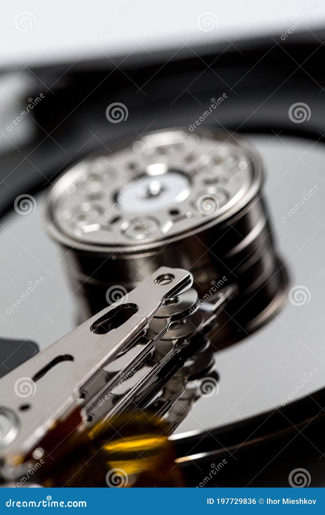 Computer Hard Drive for Storing Large Amounts of Information Stock ...