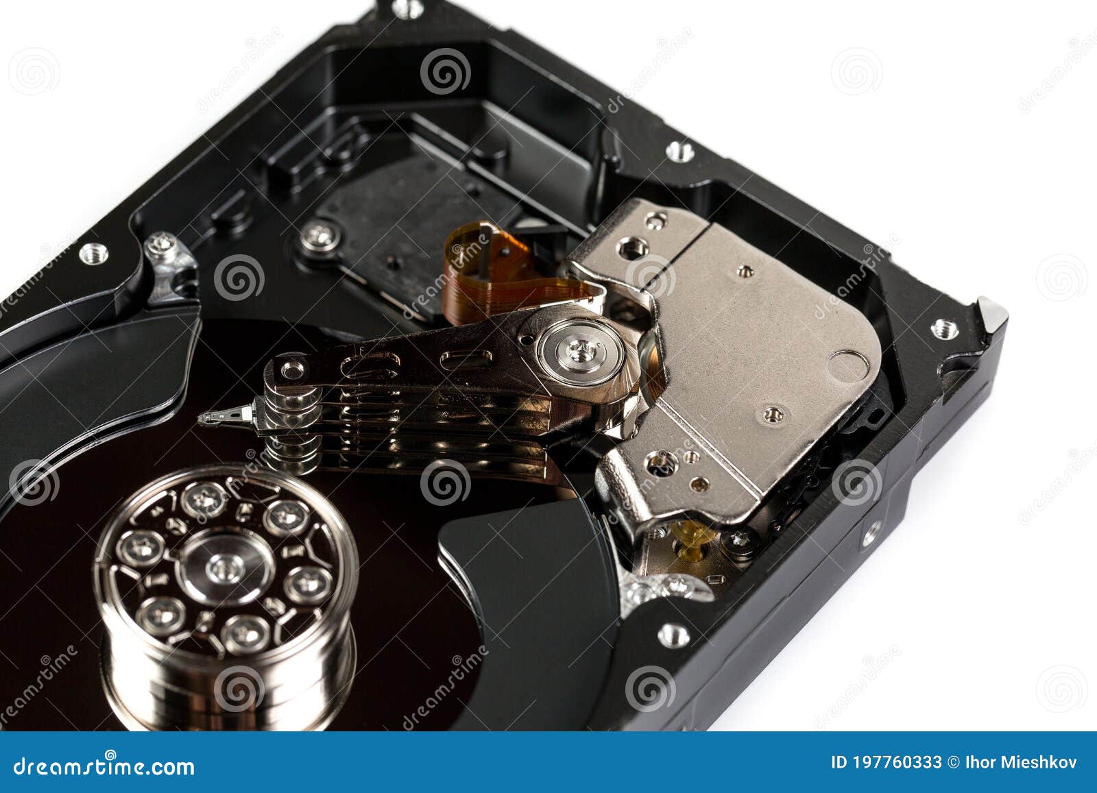 Computer Hard Drive for Storing Large Amounts of Information Stock ...
