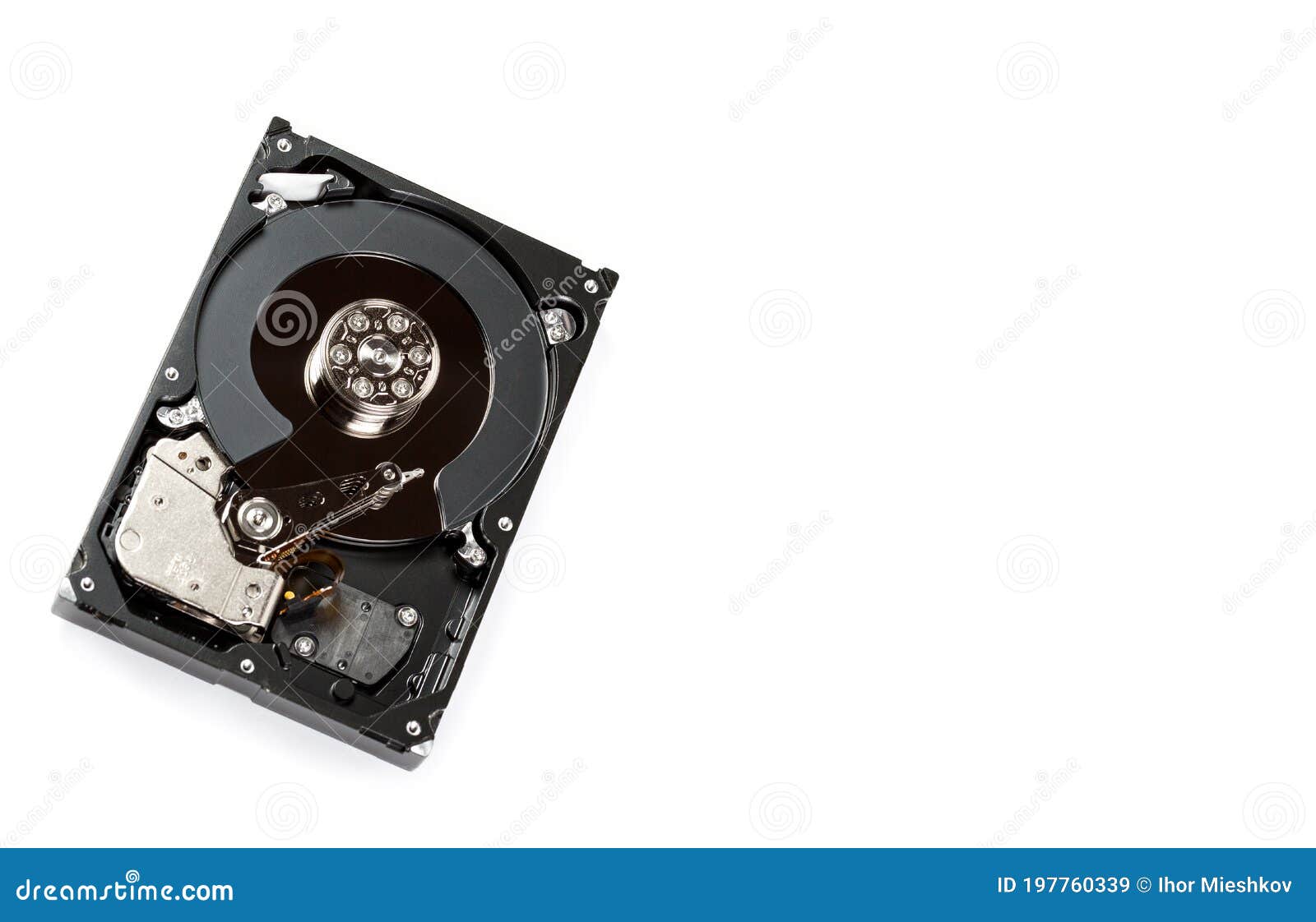Computer Hard Drive for Storing Large Amounts of Information Stock ...