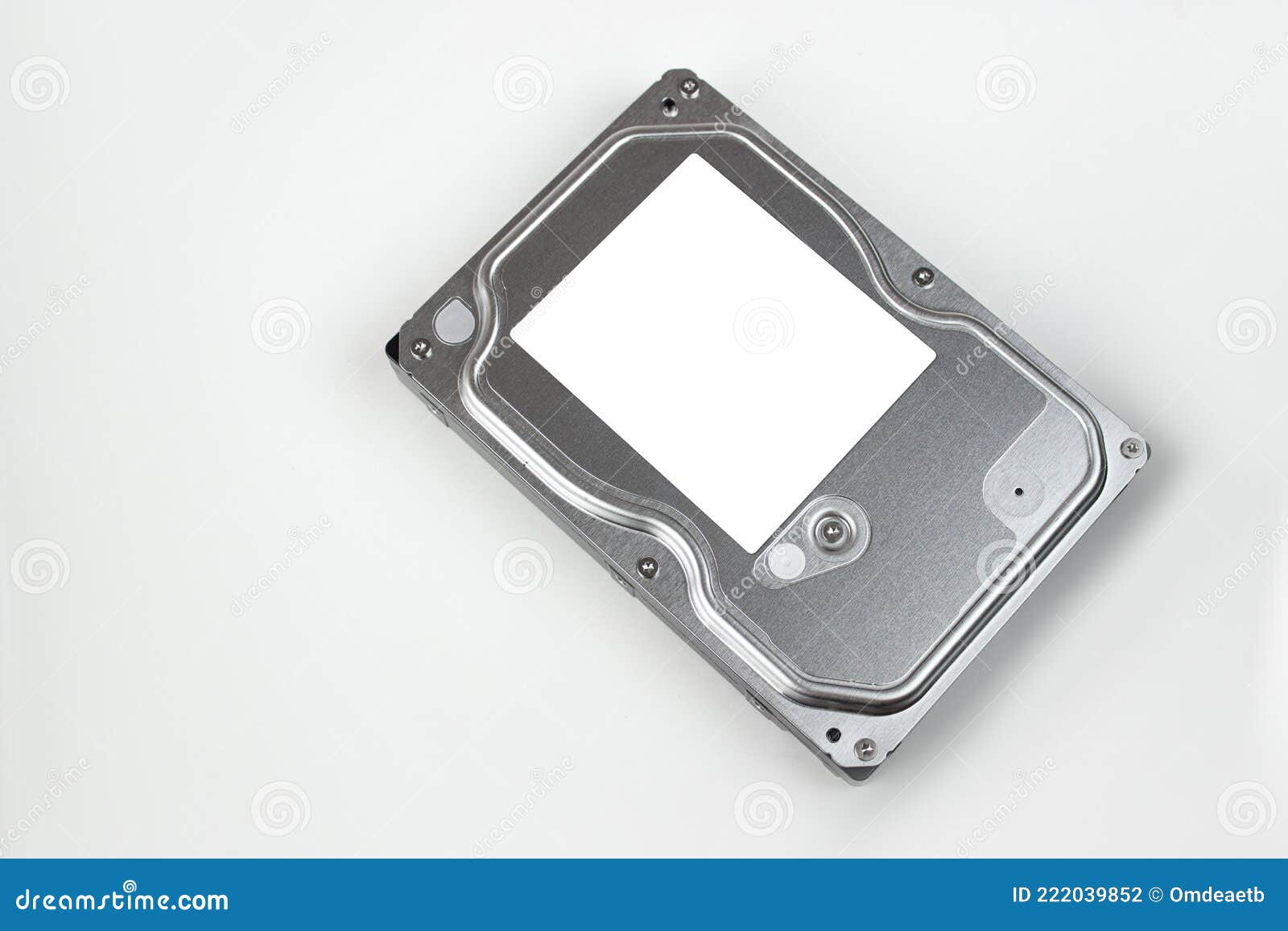 Computer Hard Drive. Top View Stock Photo - Image of open, equipment ...