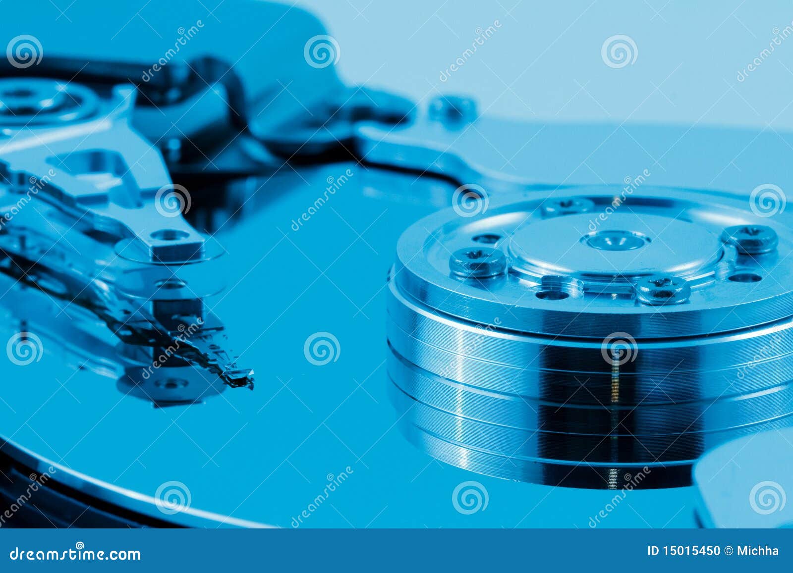 Computer harddisk stock photo. Image of macro, harddrive - 15015450