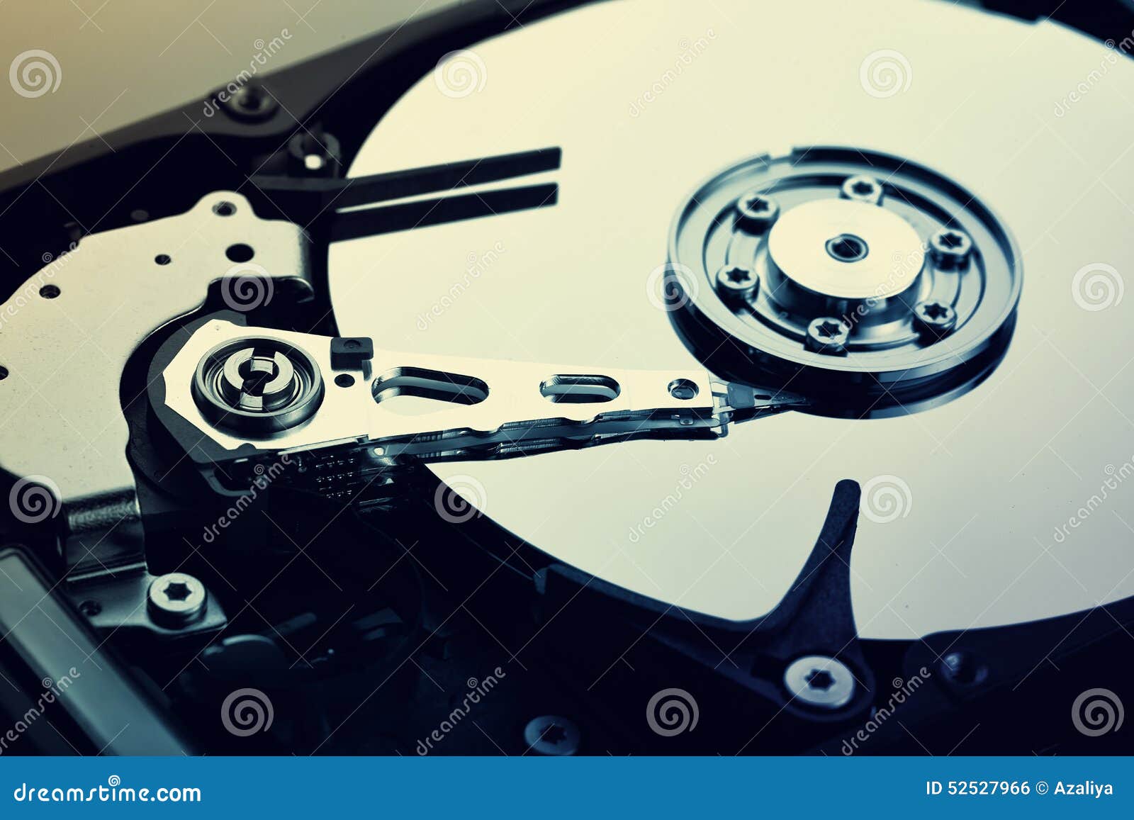 Computer harddisk (HDD) stock photo. Image of hardware - 52527966