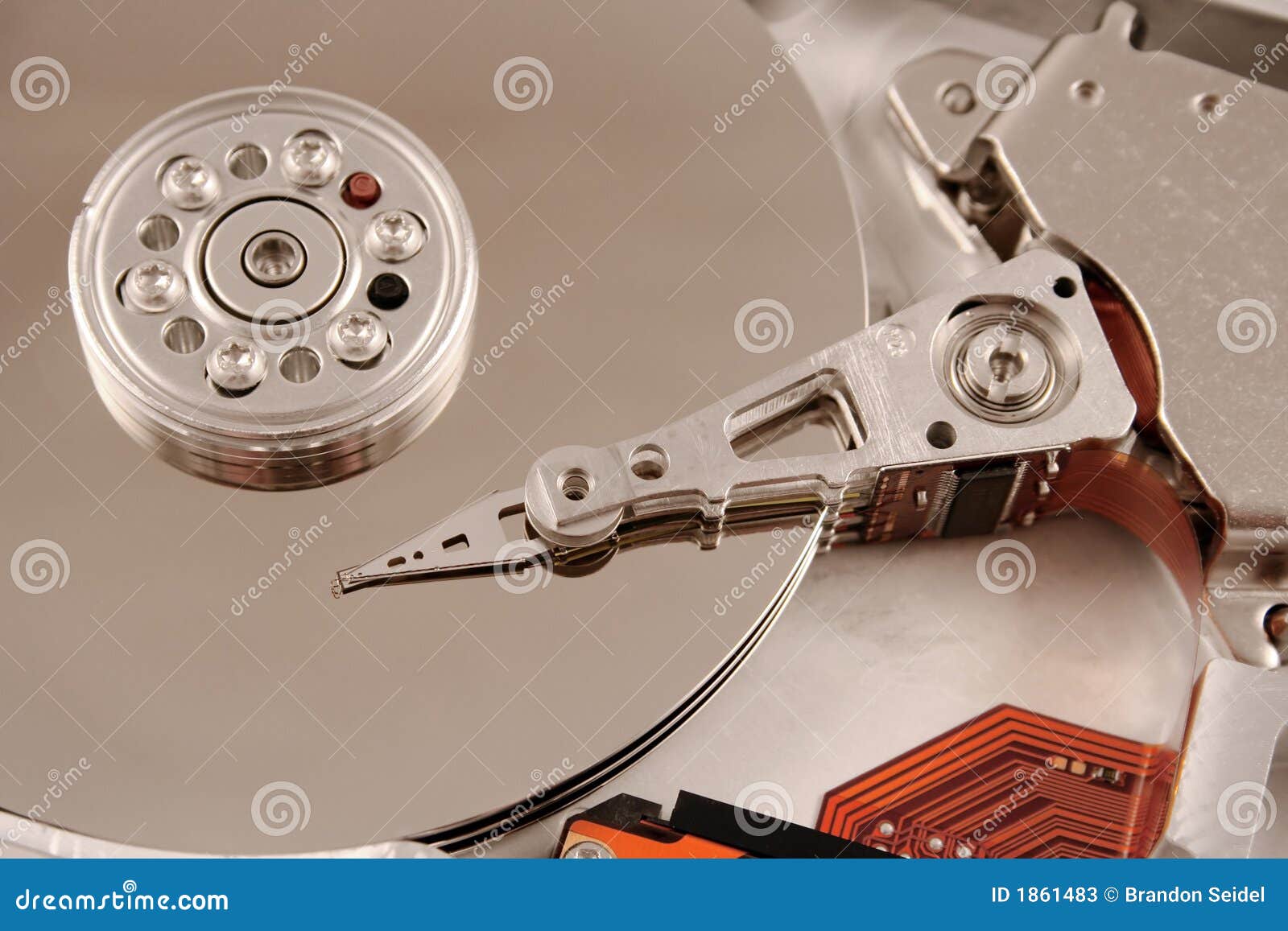 Computer Harddrive stock image. Image of hard, hardware - 1861483