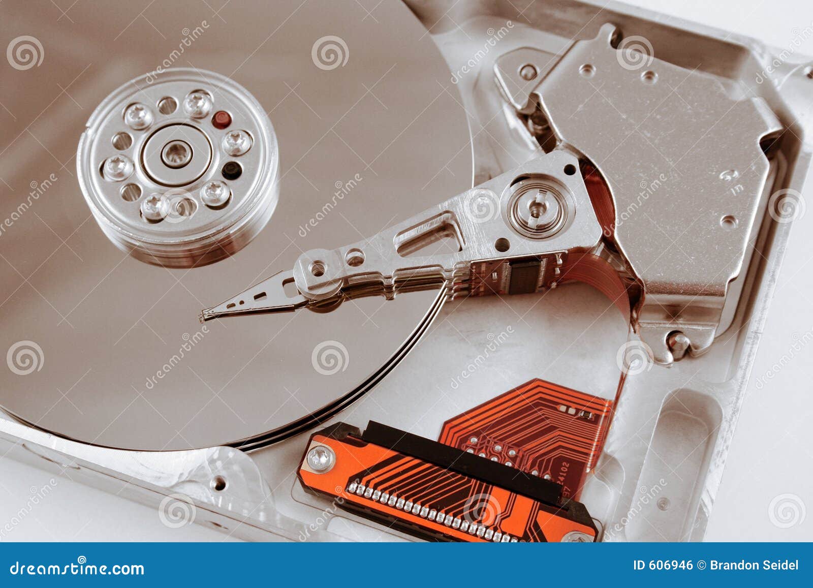 Computer Harddrive stock photo. Image of data, harddrive - 606946