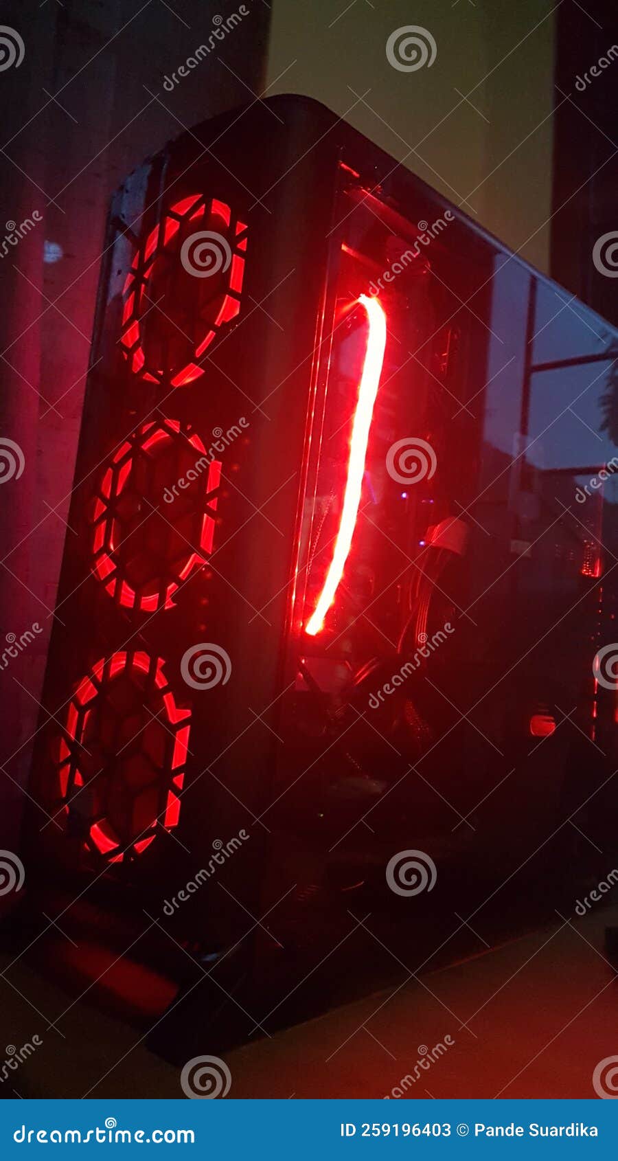 Computer Hardware that is Being Dismantled Stock Image - Image of ...