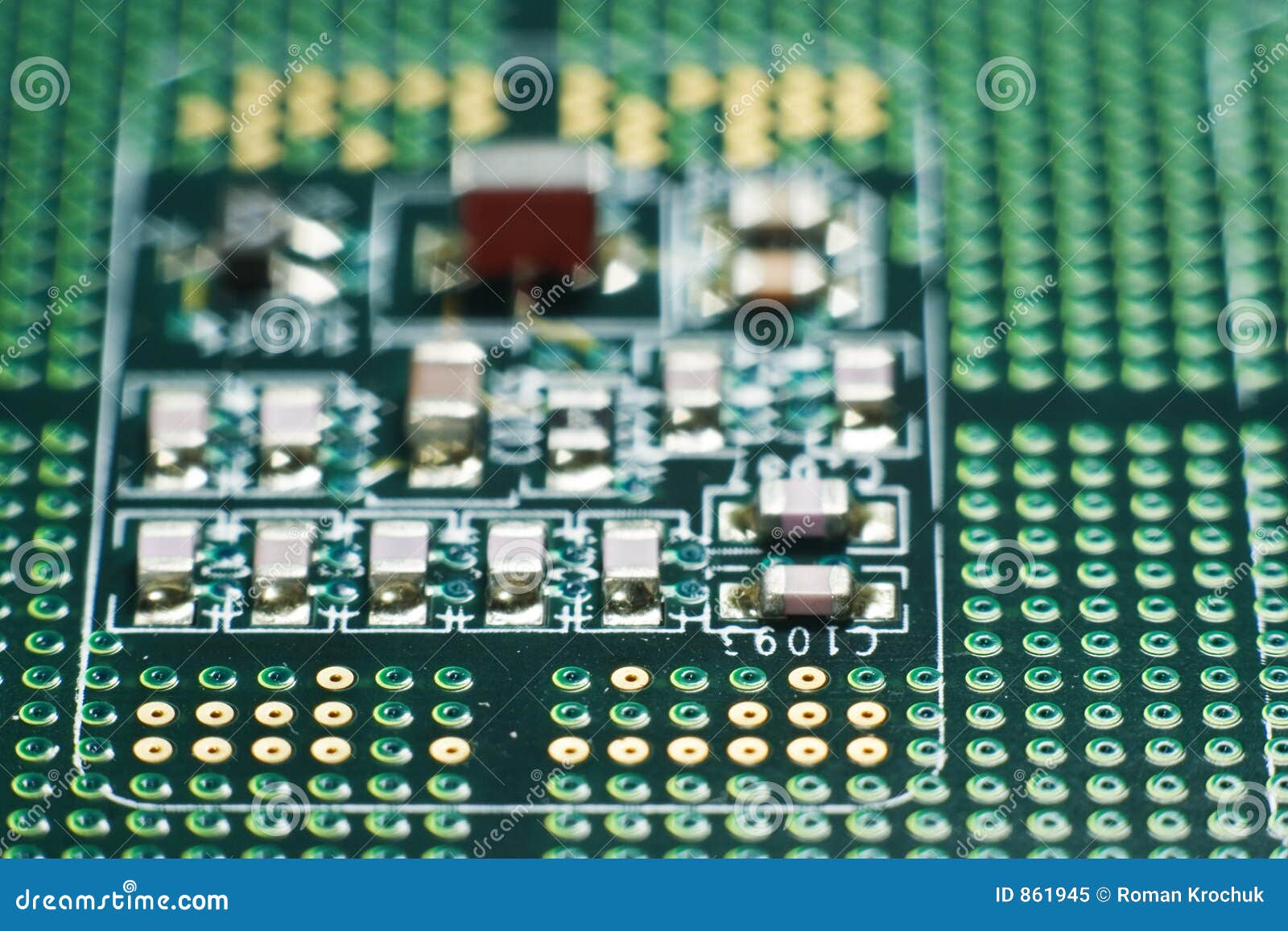 Computer hardware contacts stock image. Image of byte, intelligence ...