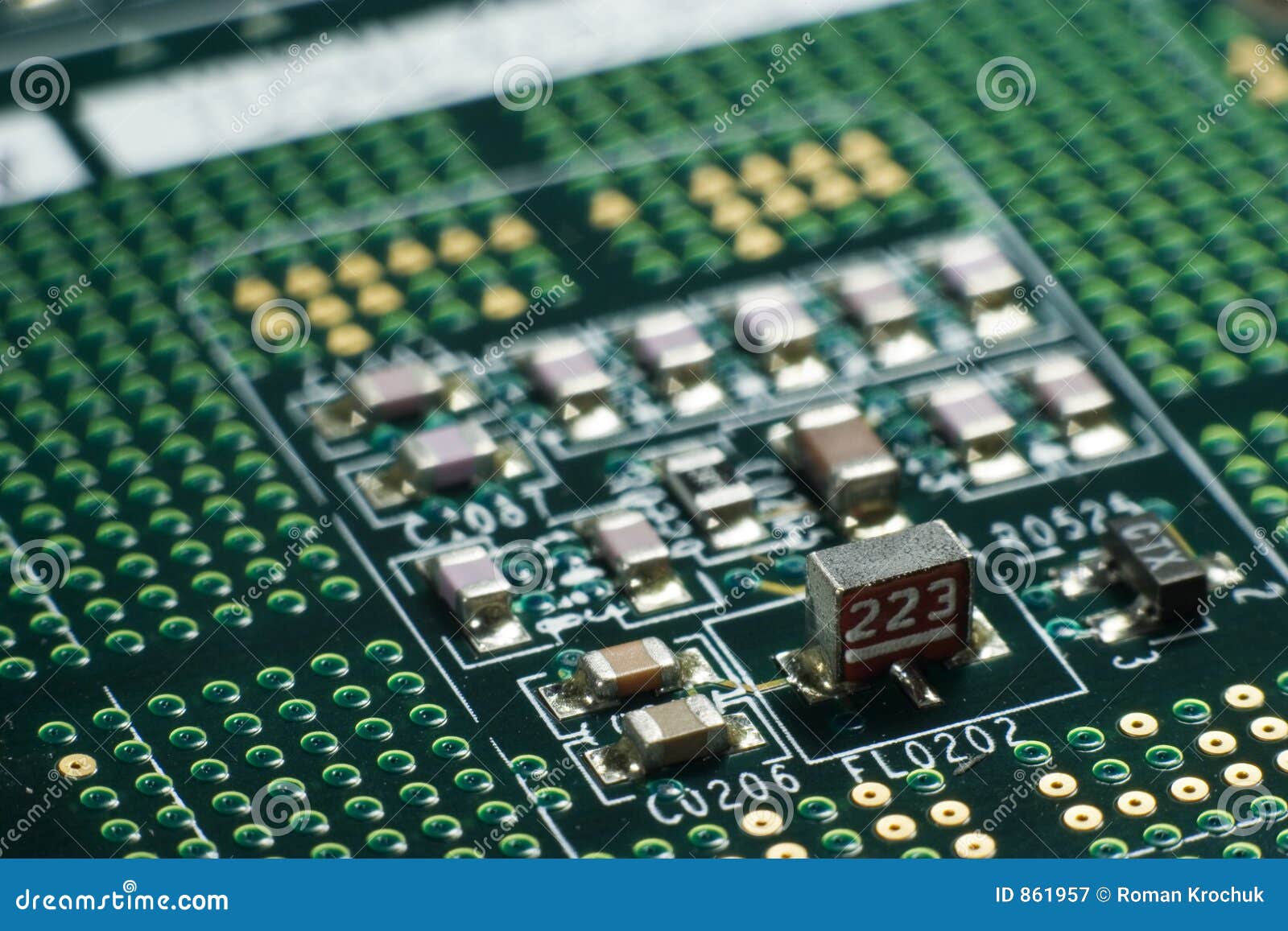 Computer hardware contacts stock image. Image of technology - 861957