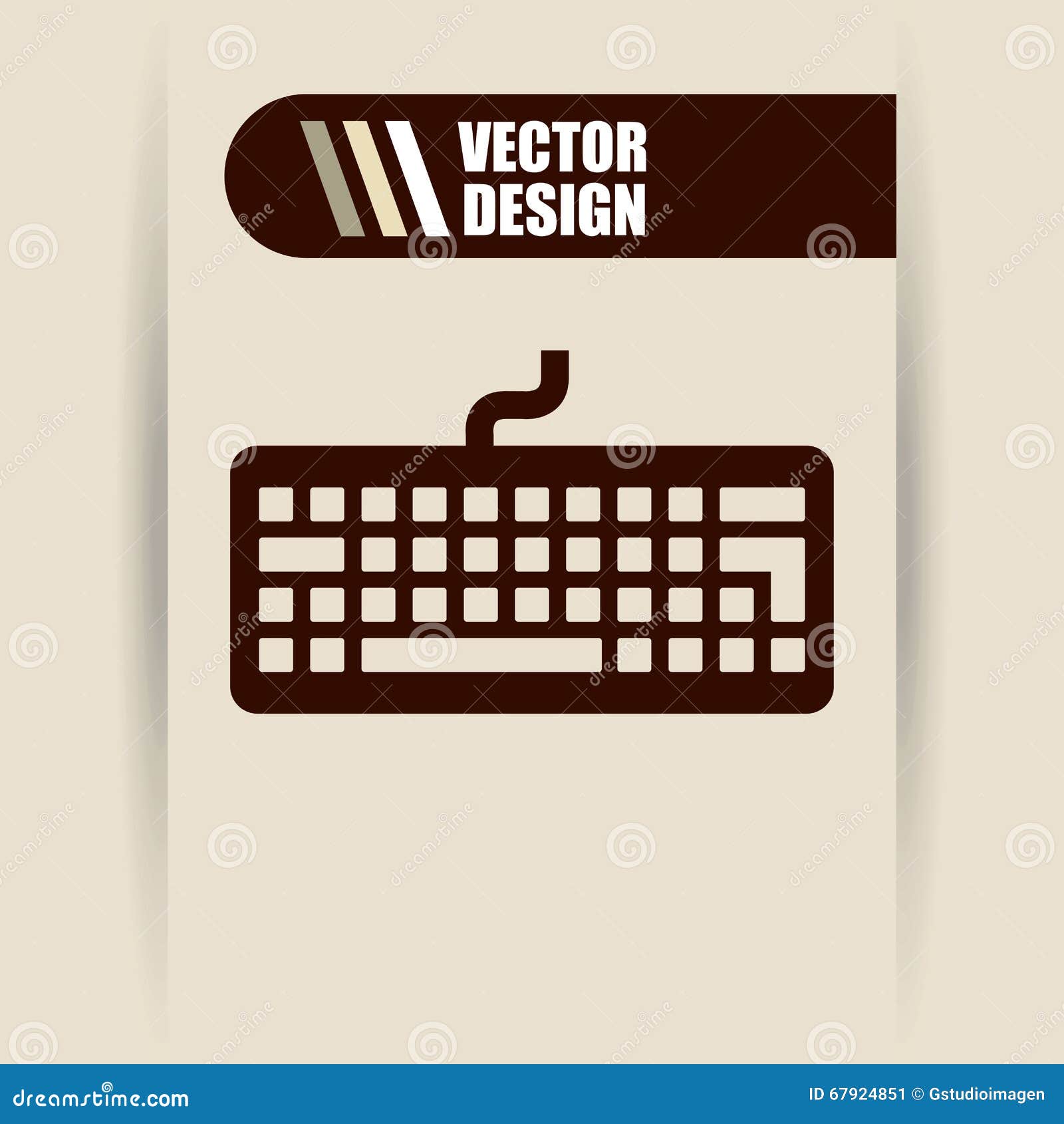 Computer hardware design stock illustration. Illustration of background ...