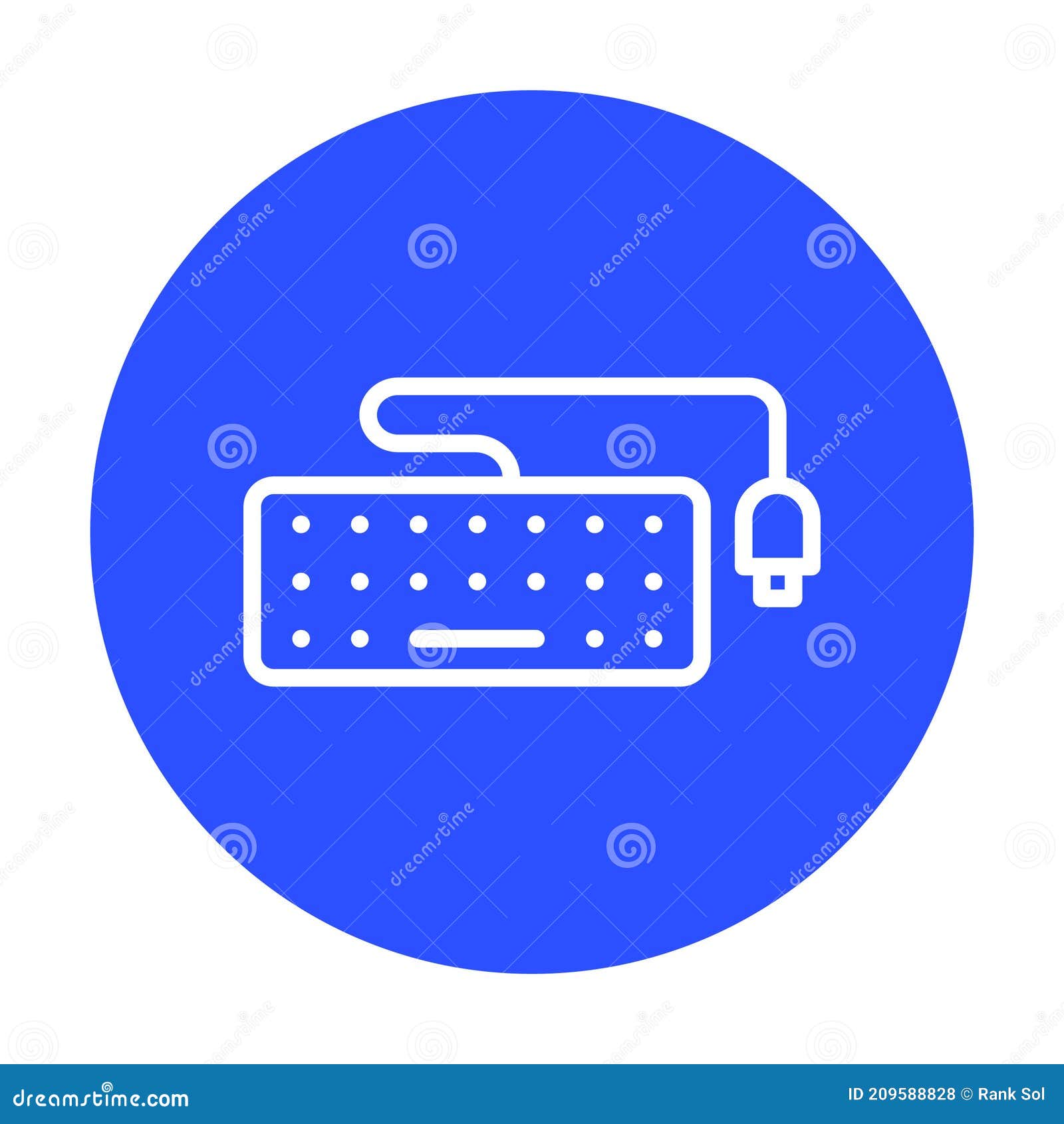 Computer Hardware Isolated Vector Icon Which Can Easily Modify or Edit Stock Vector ...