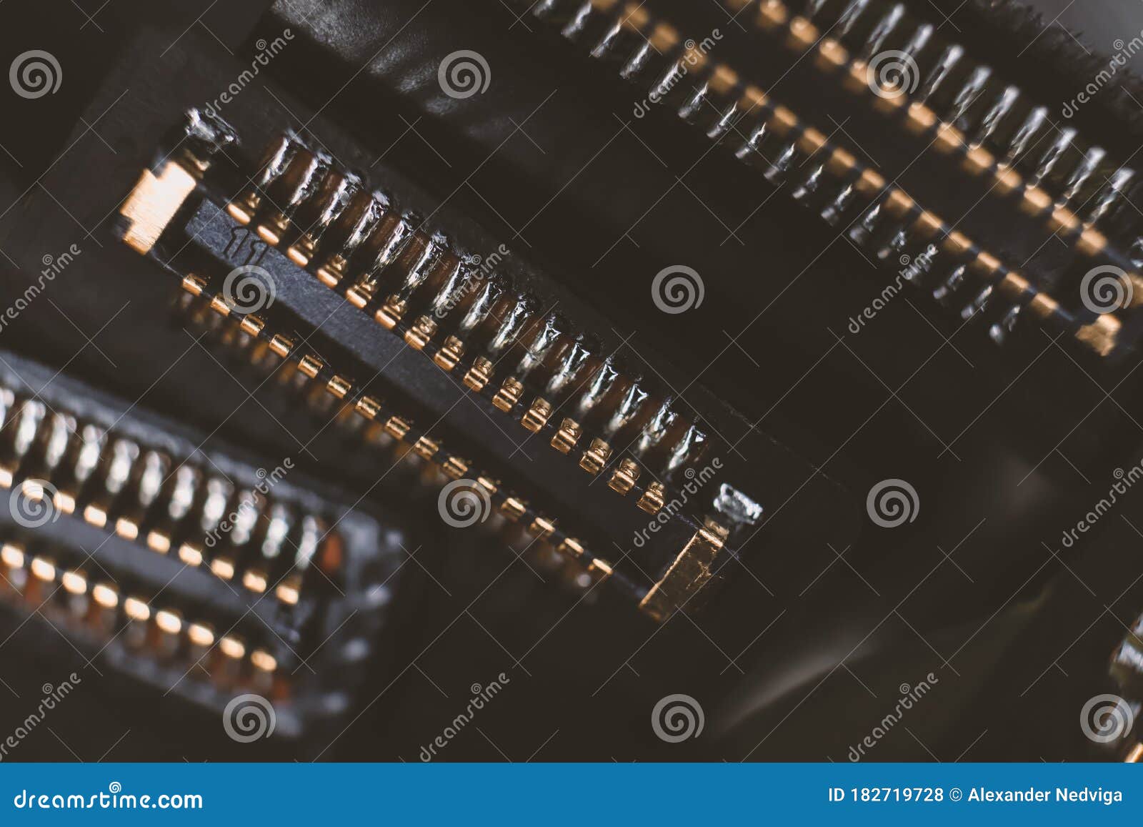 Computer Hardware stock photo. Image of textures, electric - 182719728