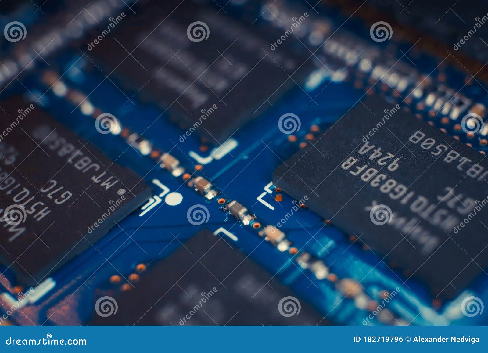 Computer Hardware Macro Closeup Texture Stock Photo - Image of ...