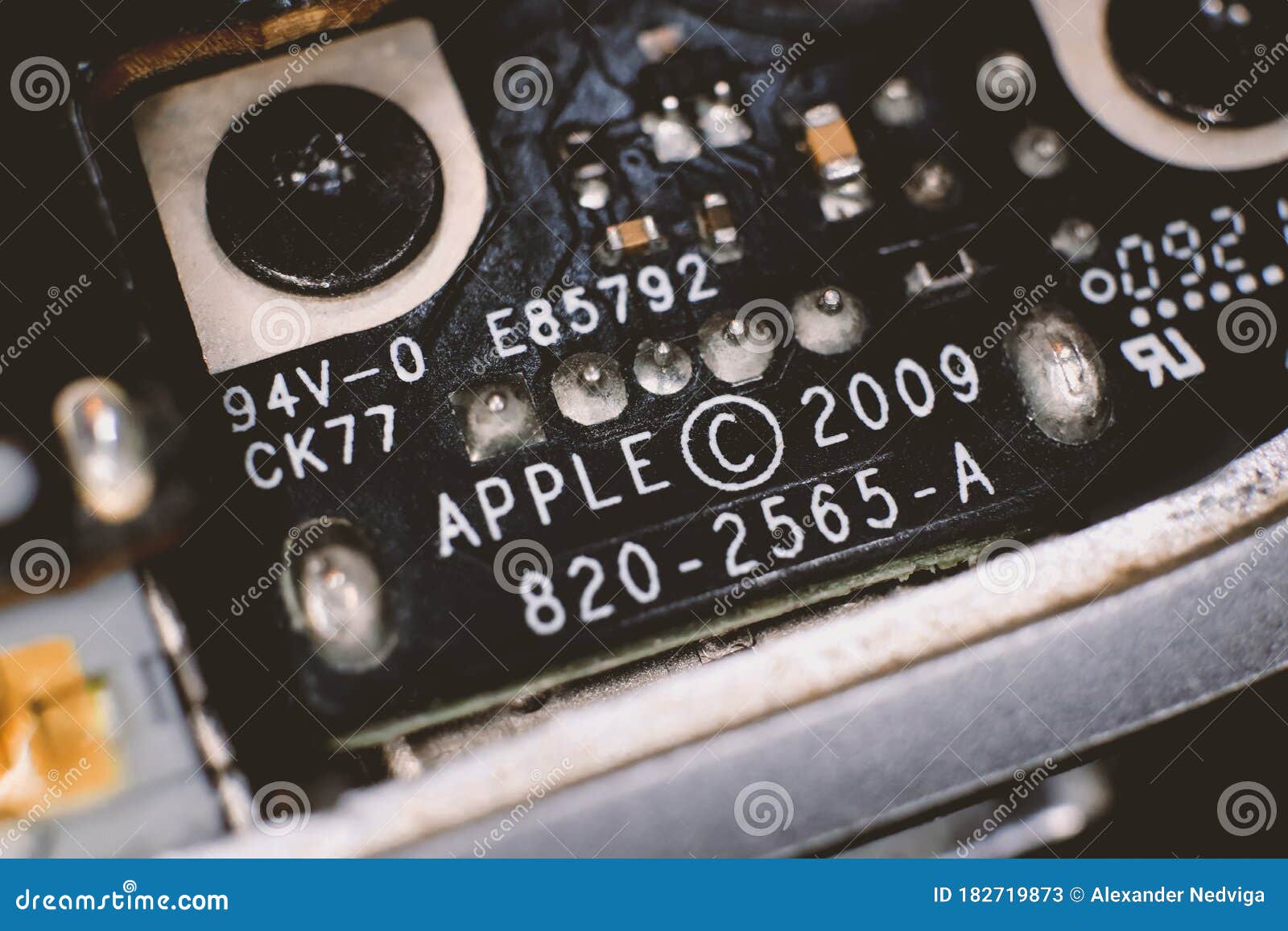 Computer Hardware Macro Closeup Texture Stock Image - Image of ...