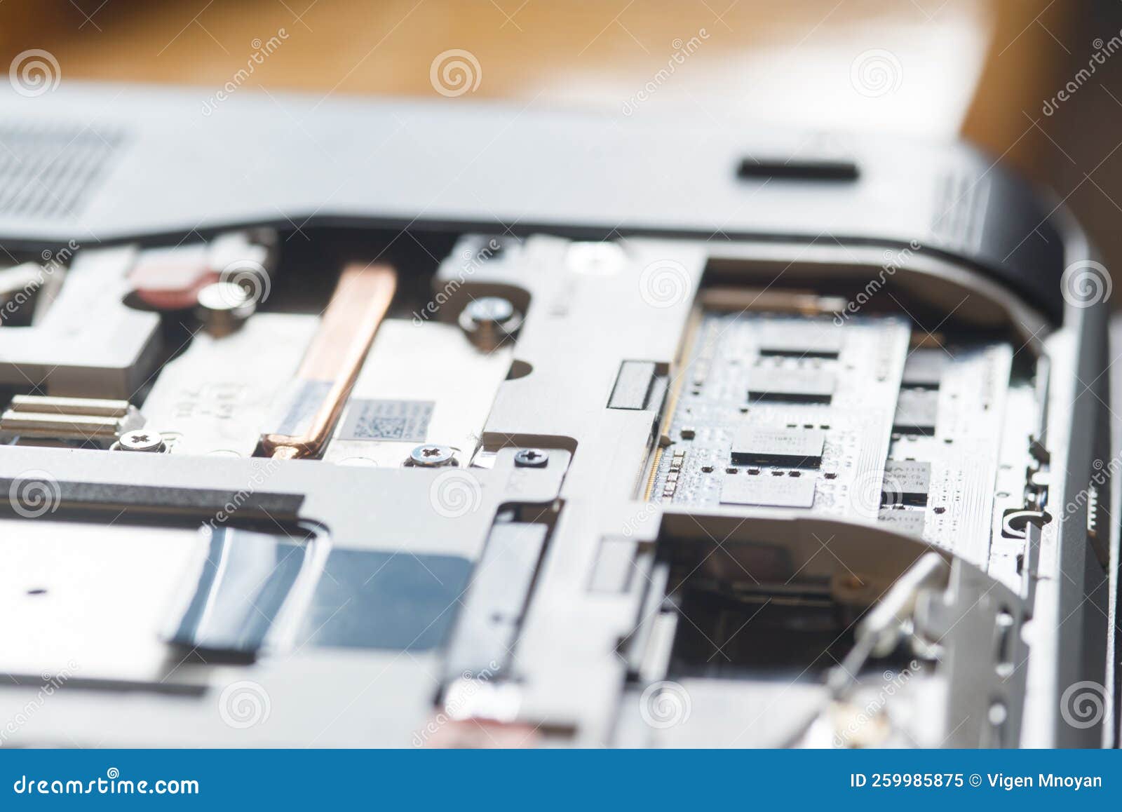 Computer Hardware, Technology and Communication Concept-close Up Stock ...
