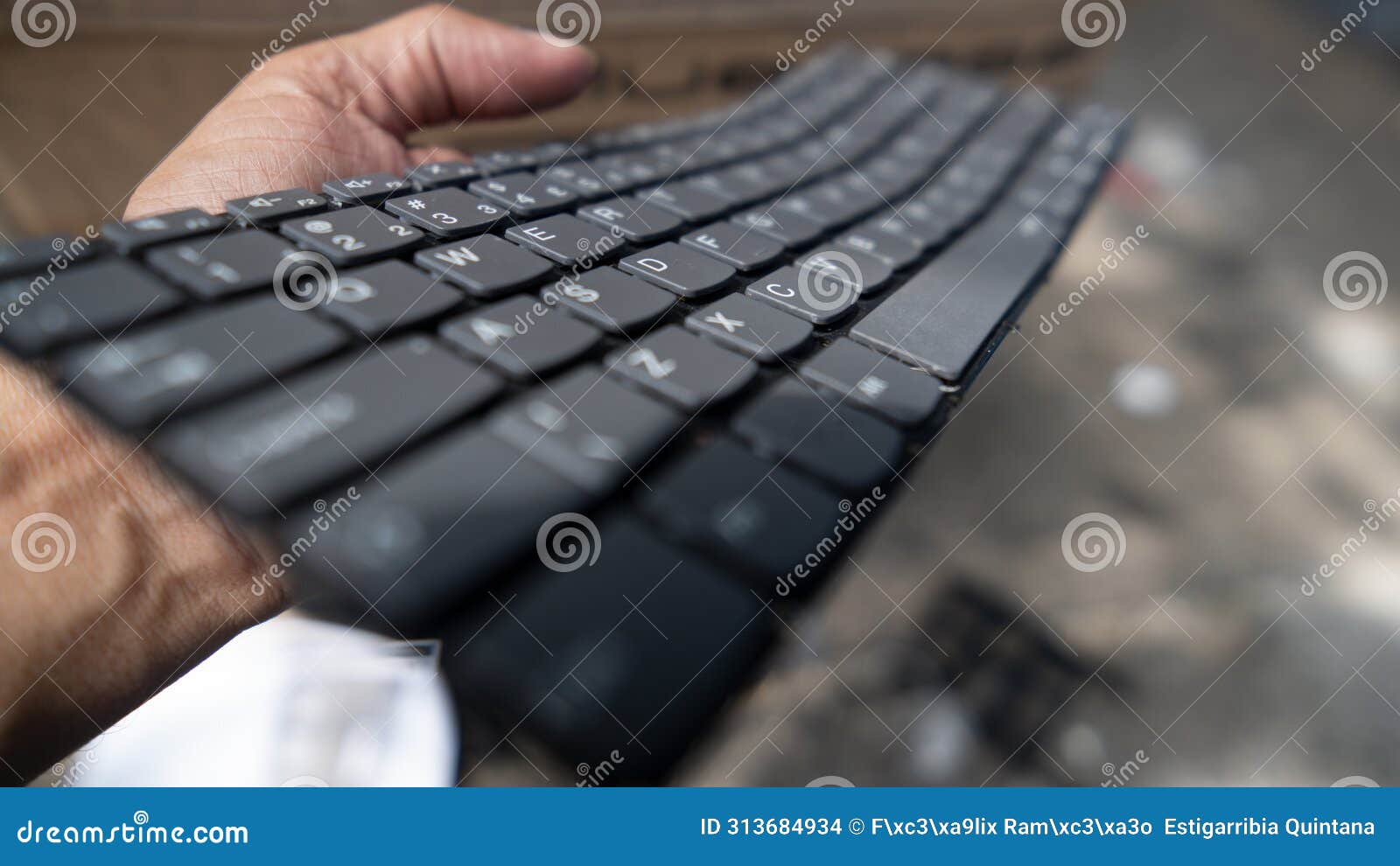 It and Computer Parts Thrown on the Floor Stock Illustration ...