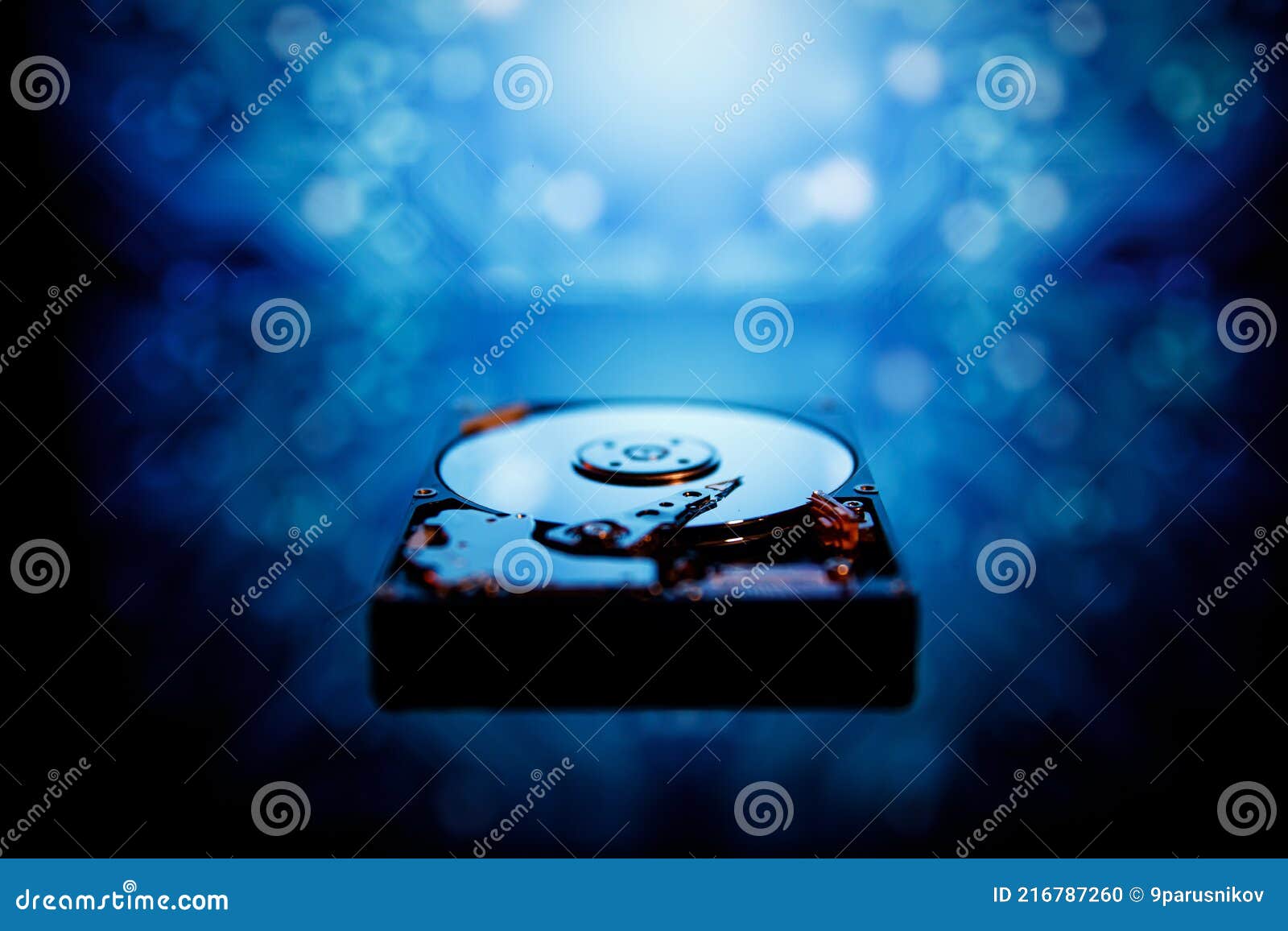 Computer HDD Hard Disk Drive Stock Photo - Image of close, hardware ...