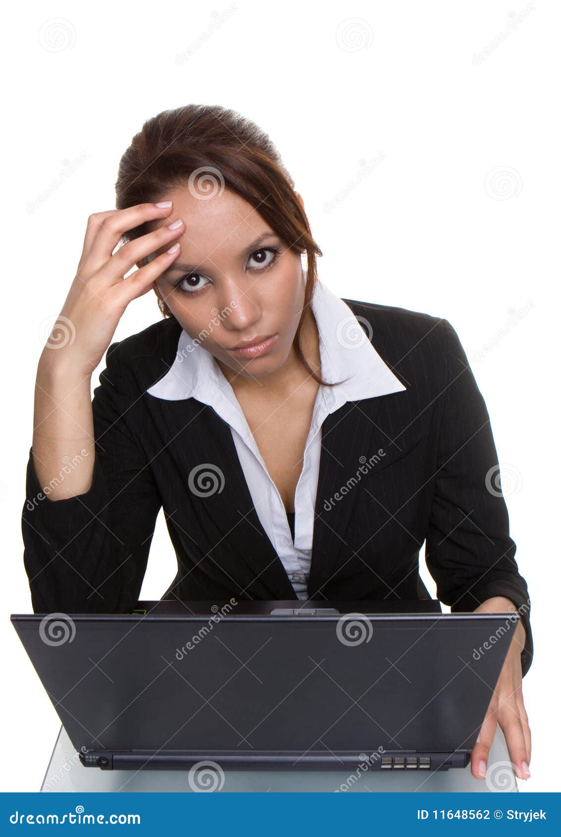 Computer headache stock photo. Image of adult, expression - 11648562