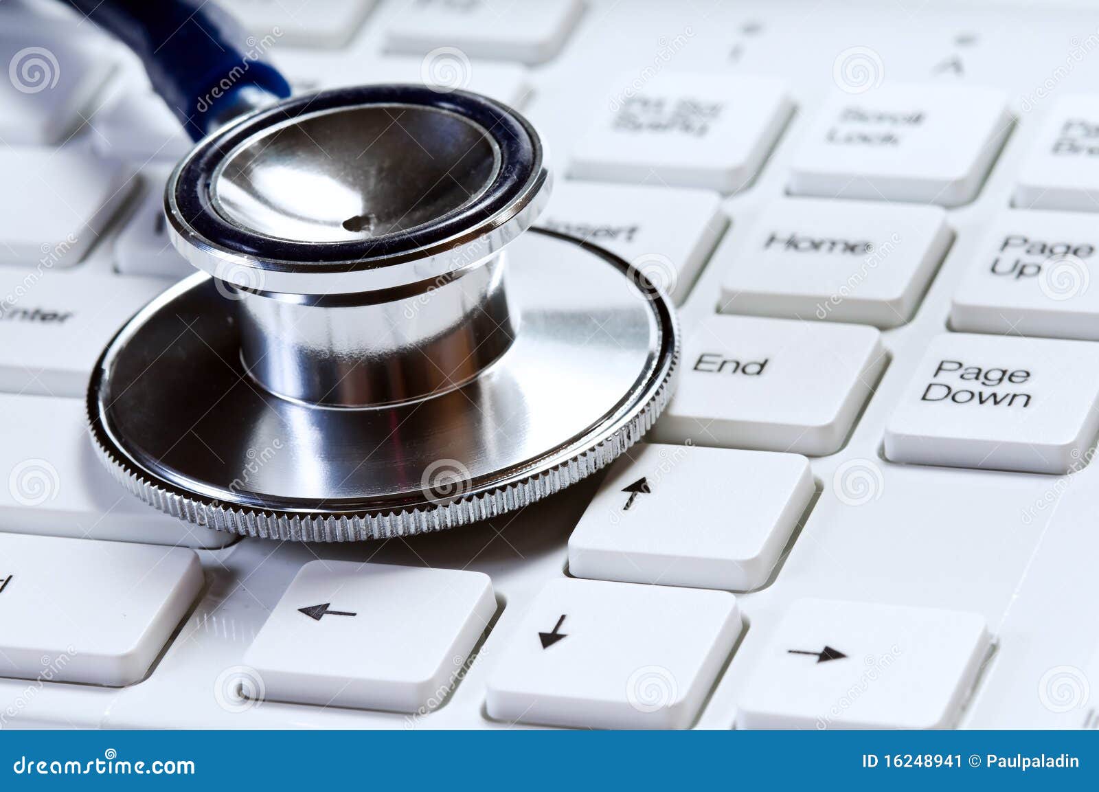 Computer health stock image. Image of healthcare, hospital - 16248941