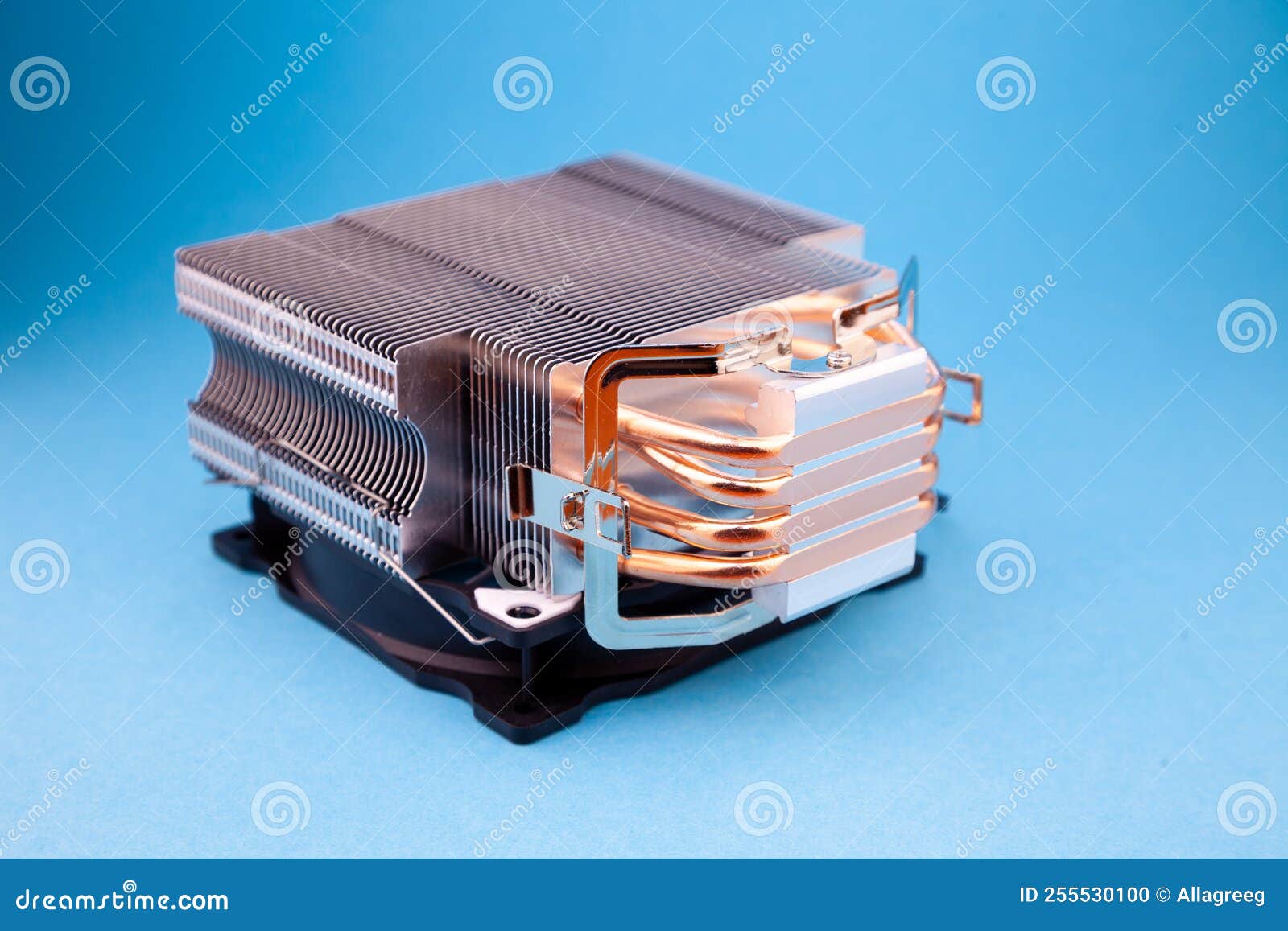 Computer Heatsink Cooler. Detail of a Personal Computer. Stock Photo ...