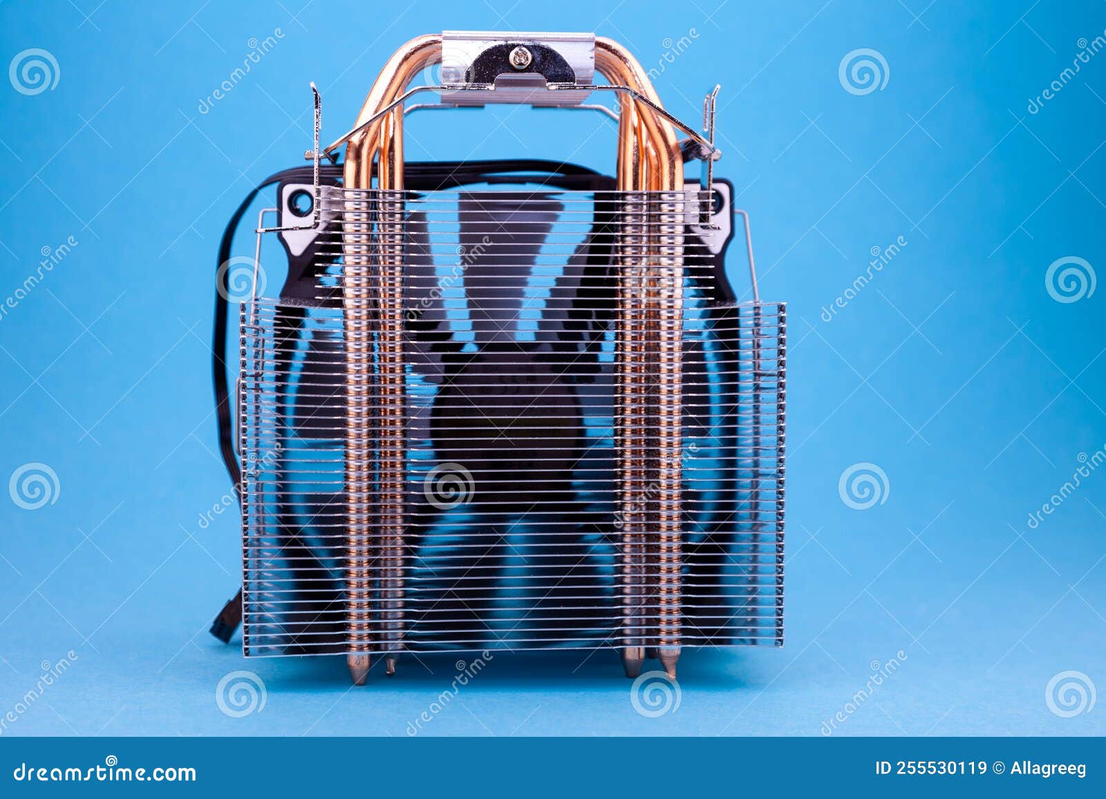 Computer Heatsink Cooler. Detail of a Personal Computer. Stock Image ...