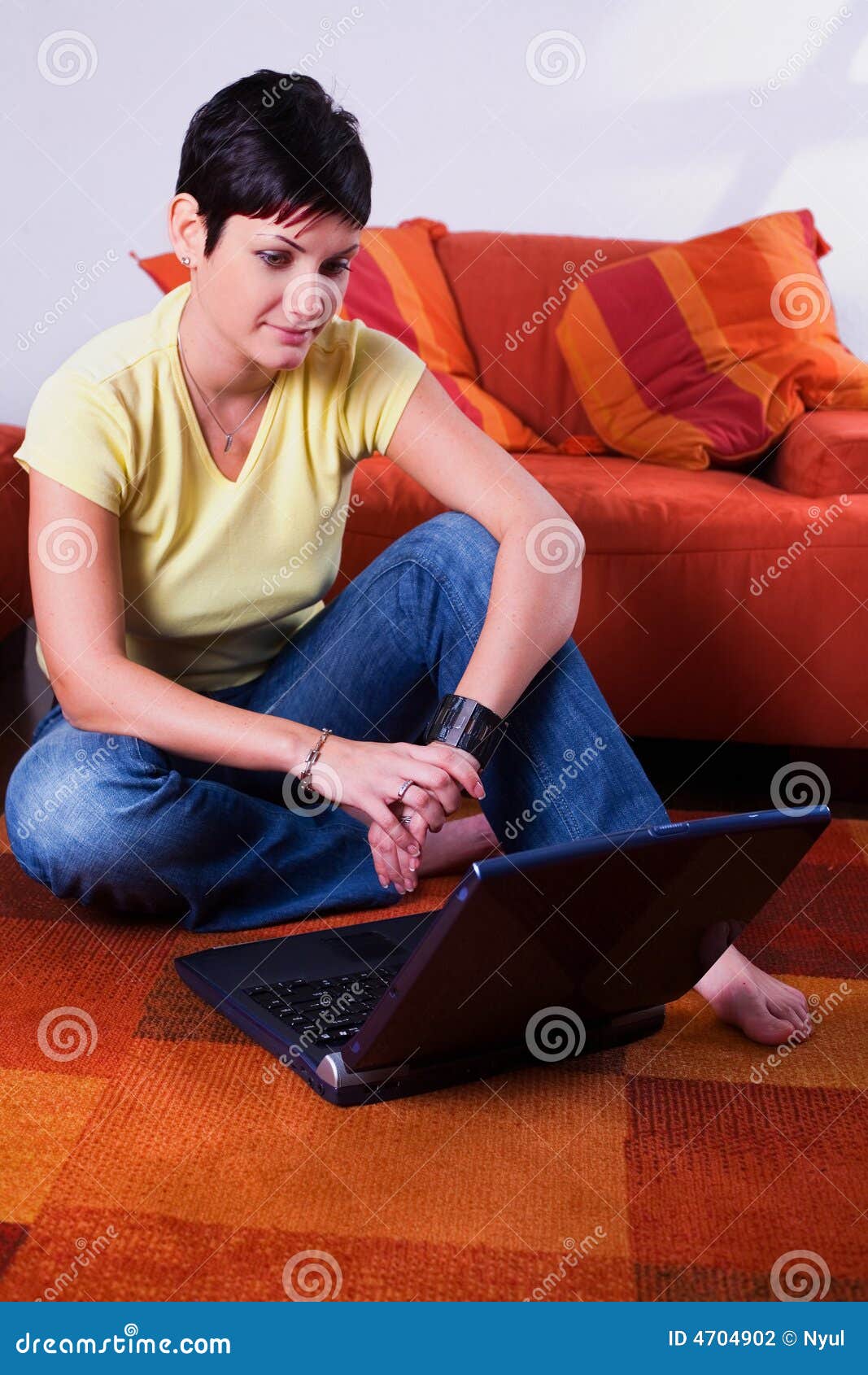 Computer at home stock photo. Image of culture, modern - 4704902