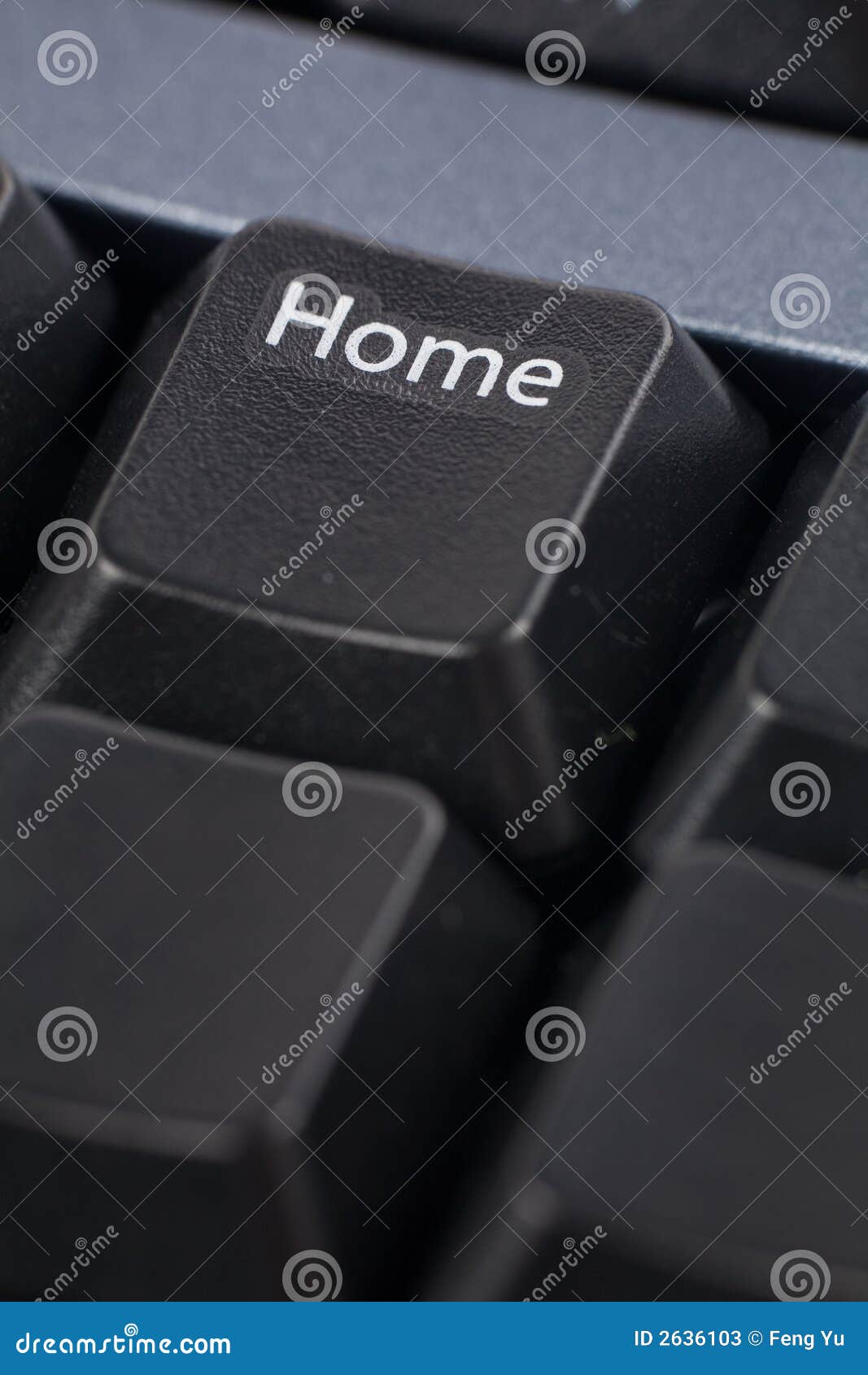 Computer home key stock image. Image of keyboard, macro - 2636103