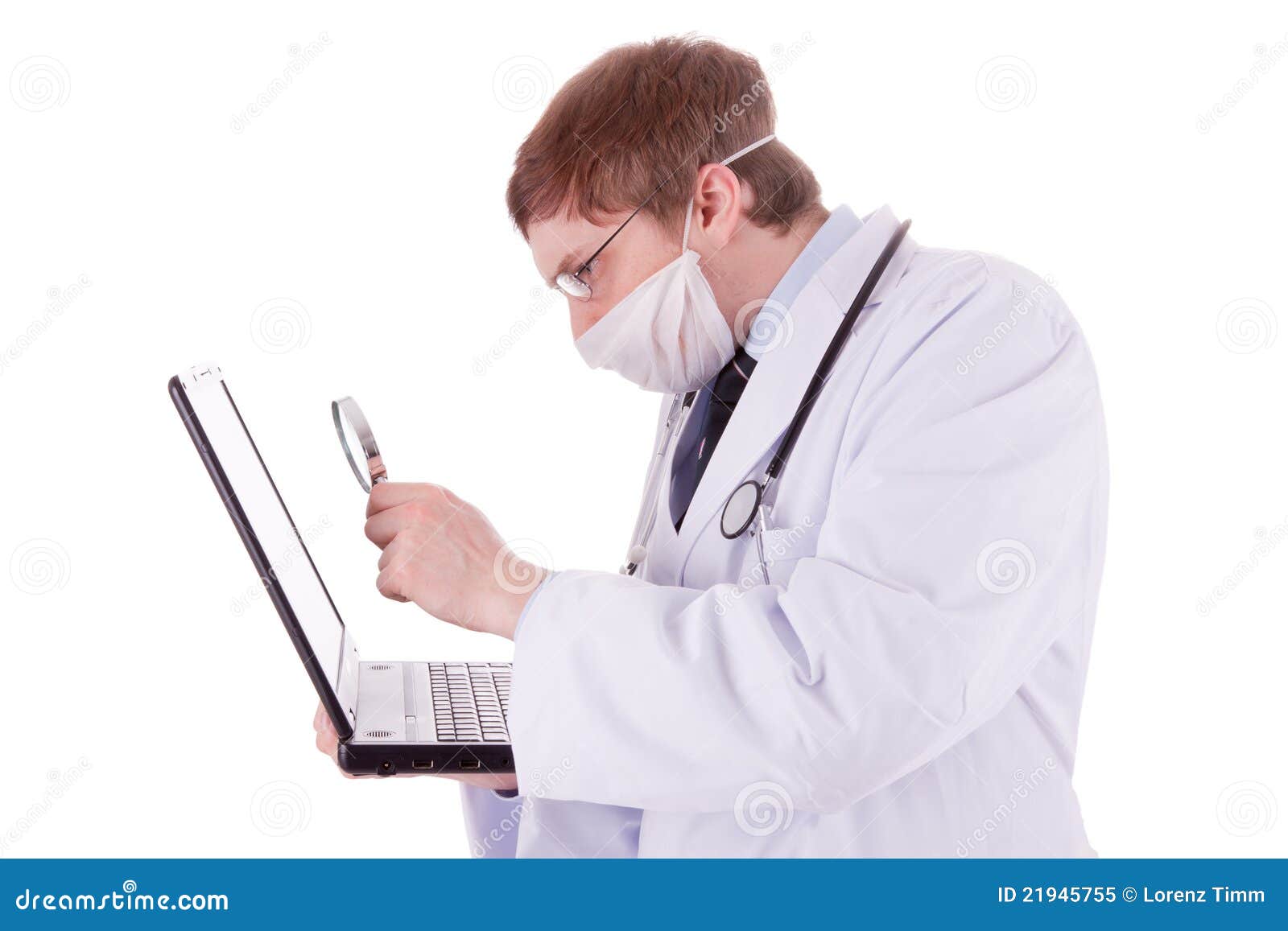 The computer hospital stock image. Image of analyze, computer - 21945755
