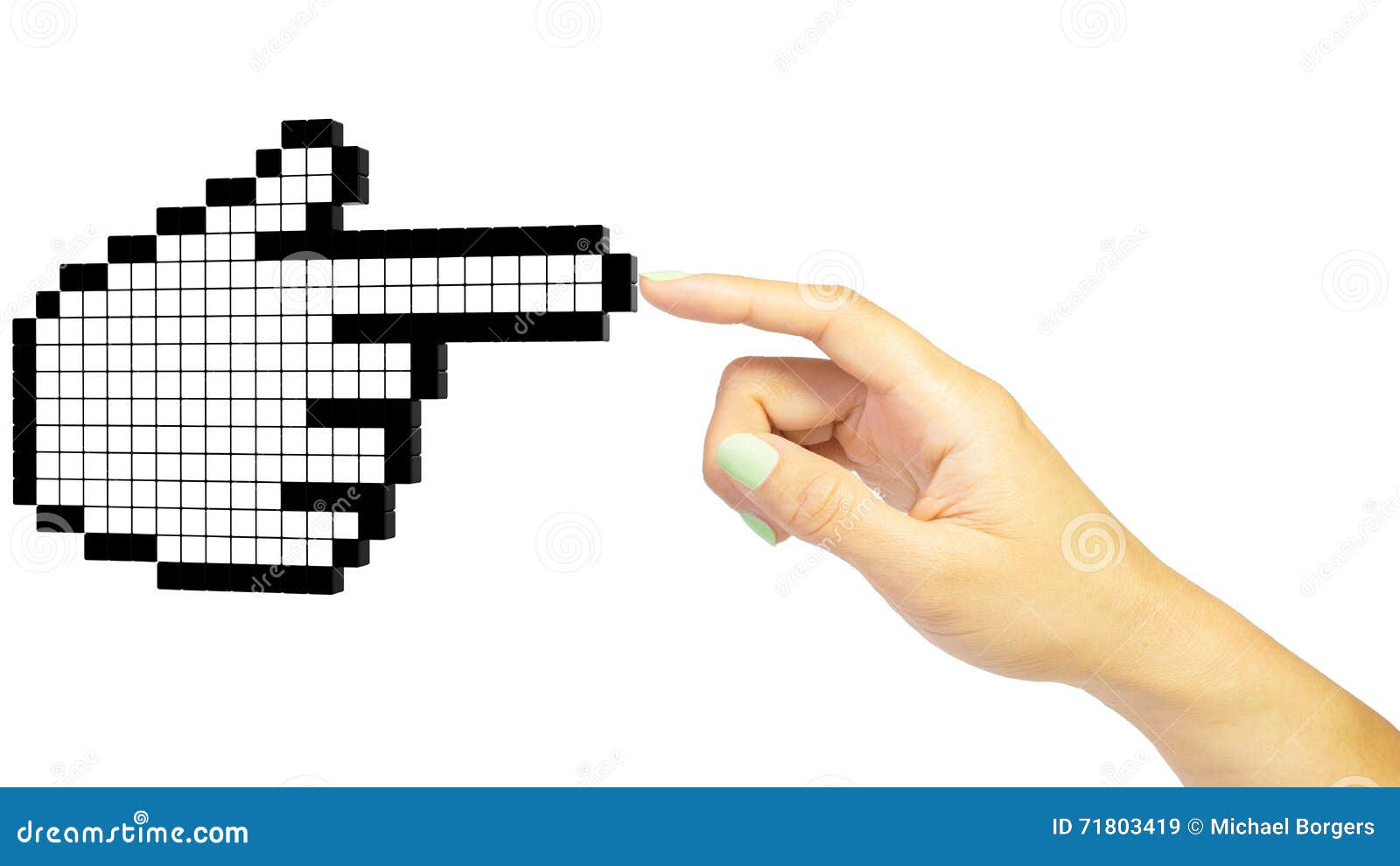 Computer human interaction stock illustration. Illustration of ...