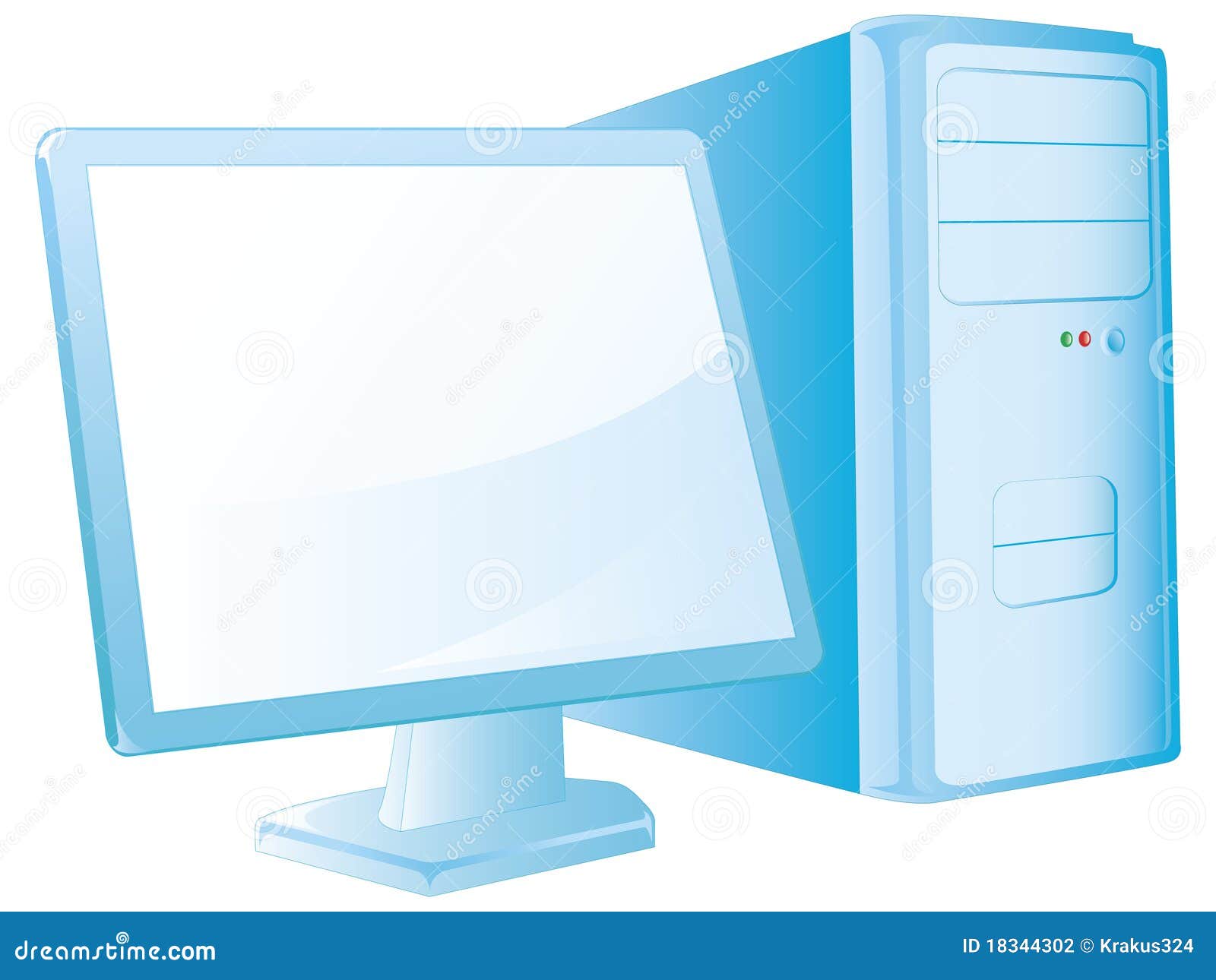 Computer icon stock illustration. Illustration of digital - 18344302