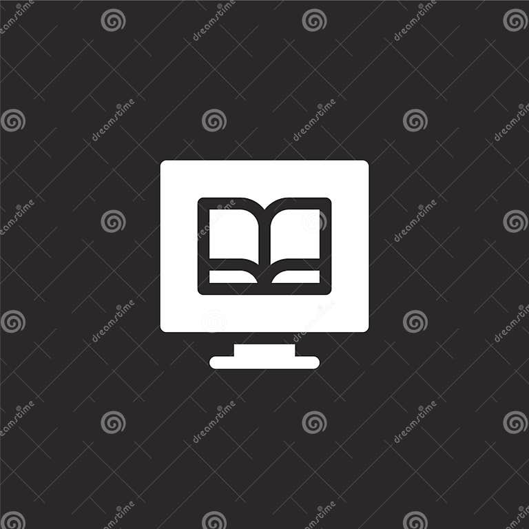 Computer Icon. Filled Computer Icon for Website Design and Mobile, App ...