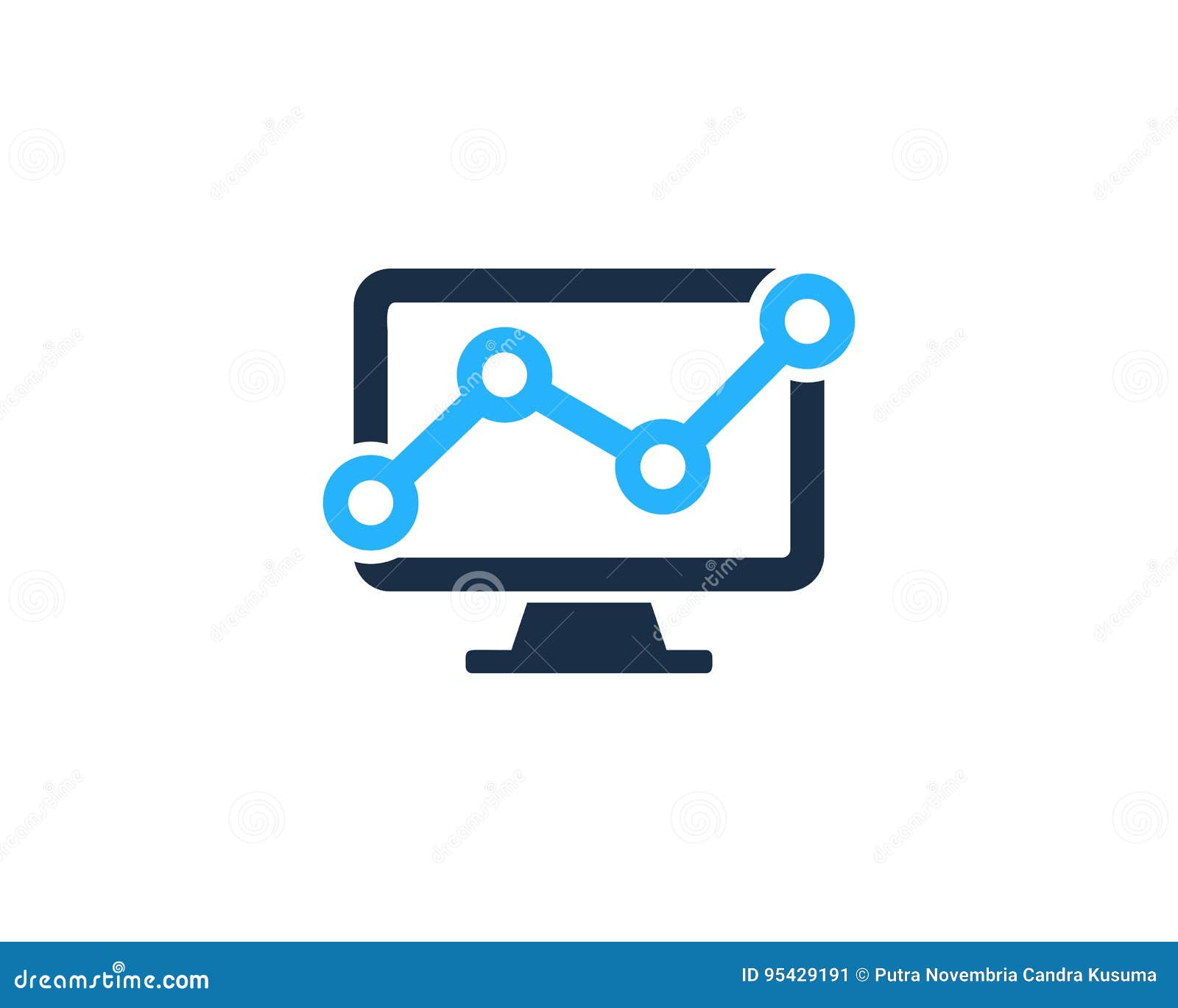 Computer Icon Logo Design Element Stock Vector - Illustration of ...
