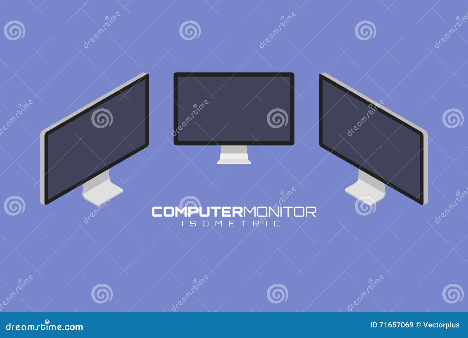 Computer Icon Set Vector Graphic Illustration. Stock Vector ...