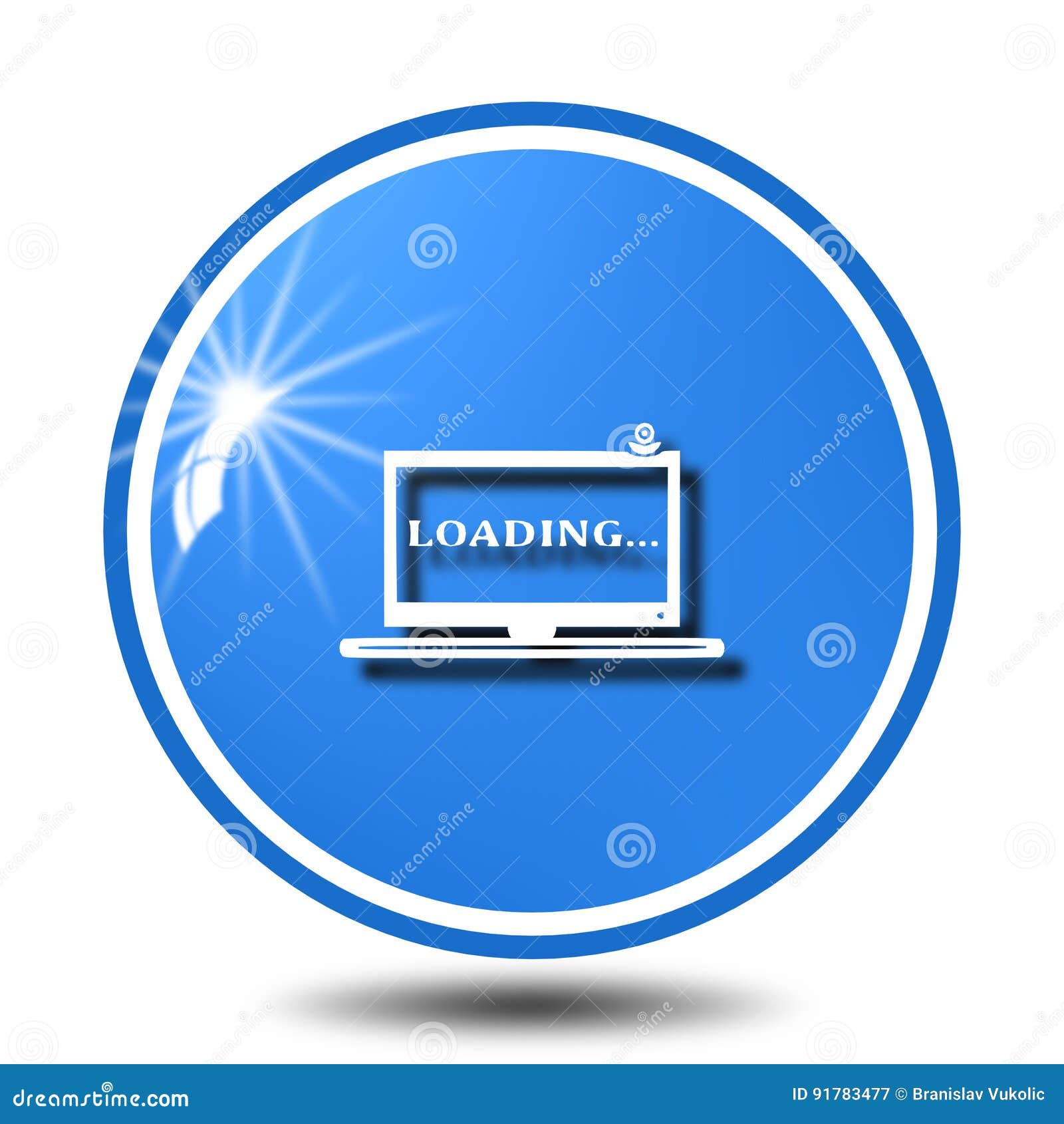 Computer Icon,sing,illustration Stock Illustration - Illustration of ...